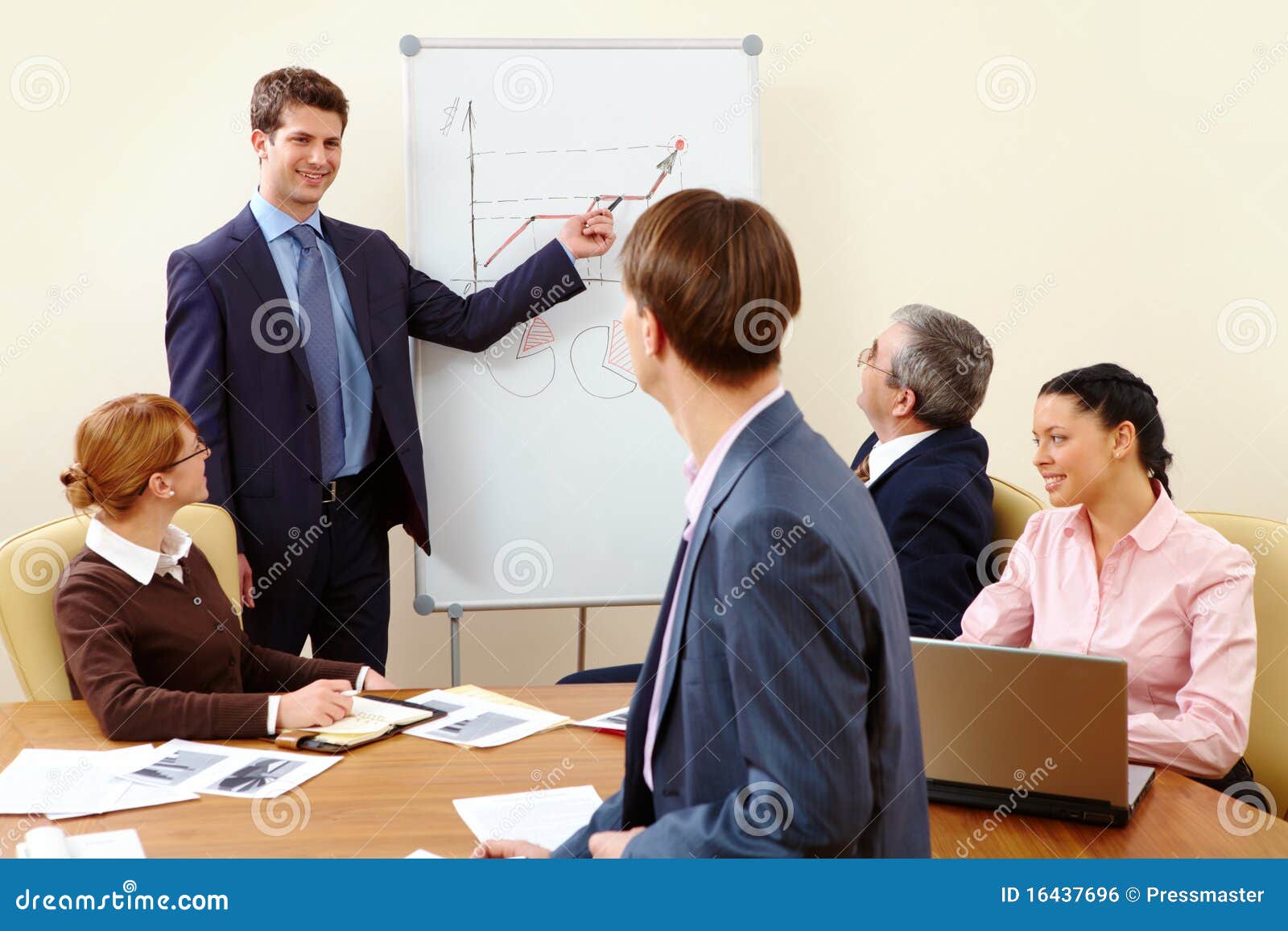 During conference stock photo. Image of adult, business - 16437696