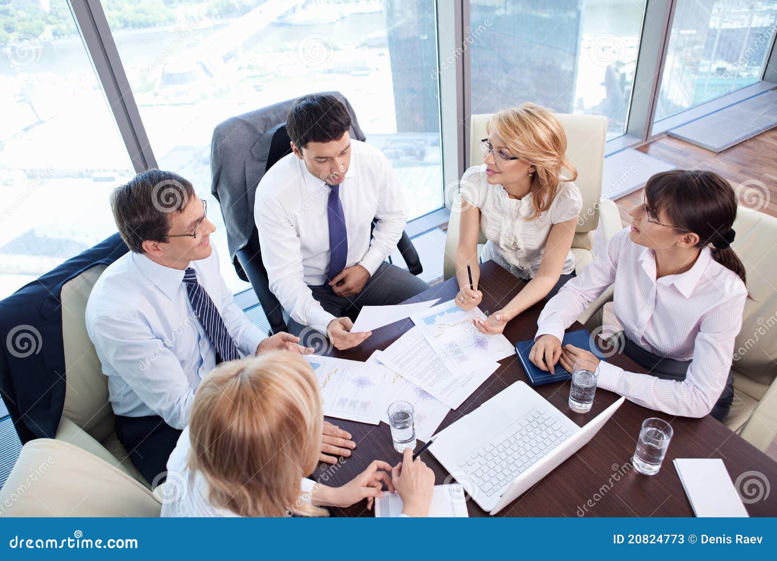 Conference stock image. Image of businessman, computer - 20824773
