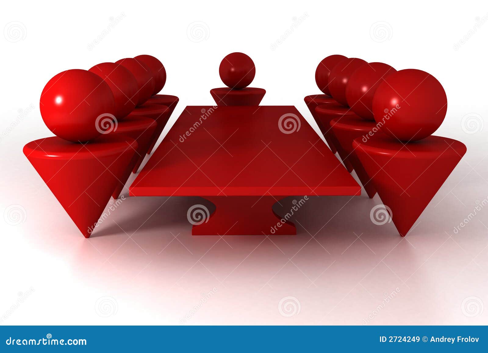 Conference 3d stock illustration. Illustration of gathering - 2724249