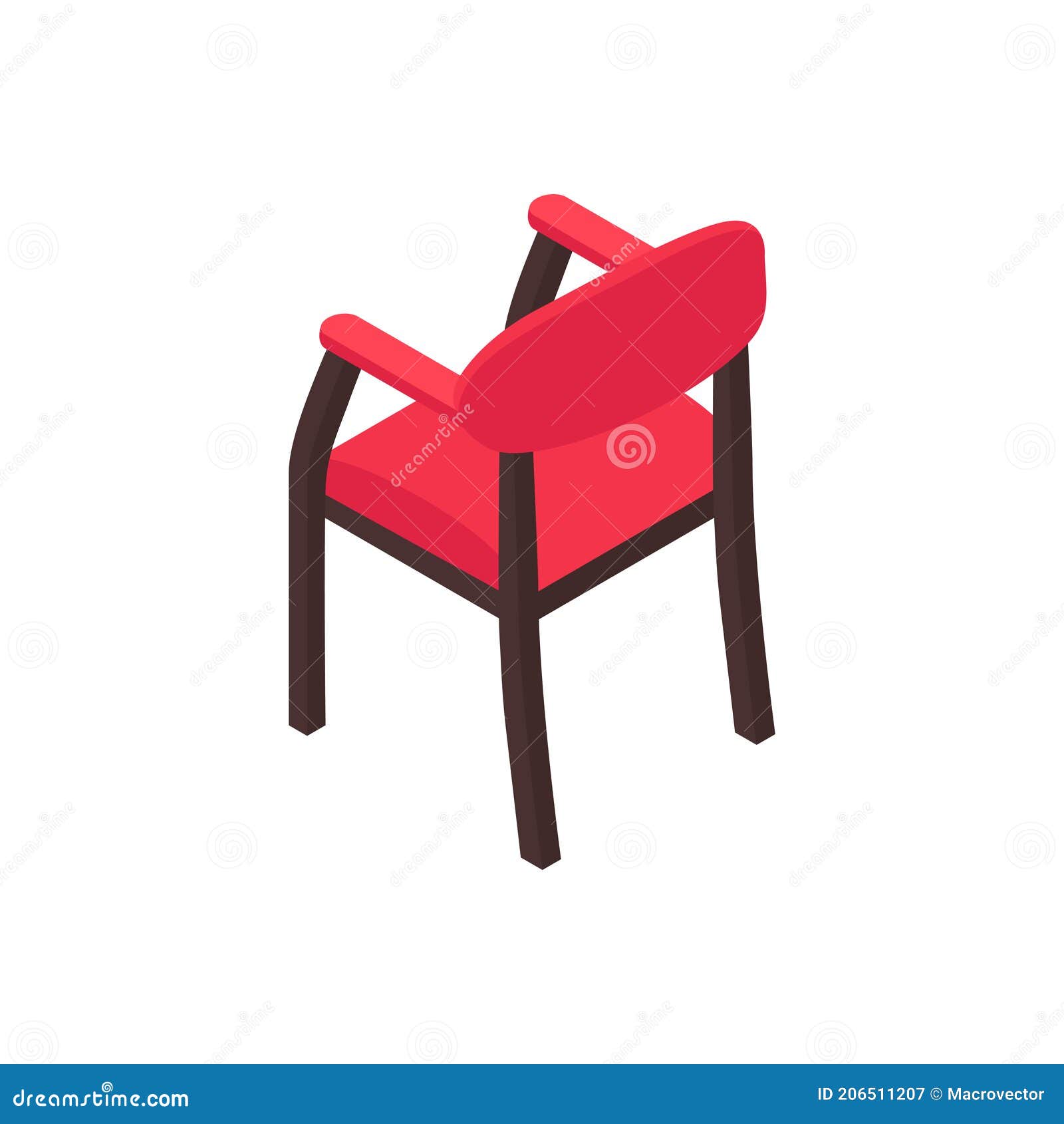 Conference Auditorium Chair Composition Stock Illustration ...