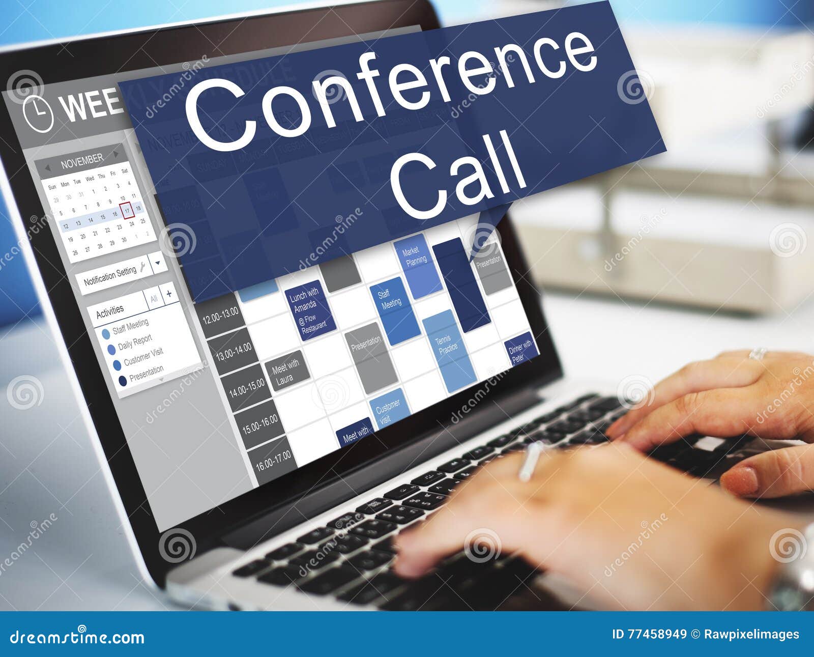 Conference Call Boardroom Brainstorming Team Concept Stock Image ...