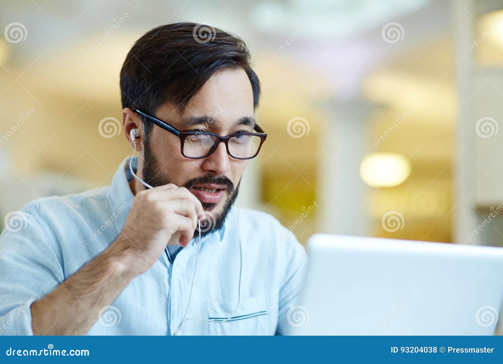 Conference Call in Office stock photo. Image of meeting - 93204038