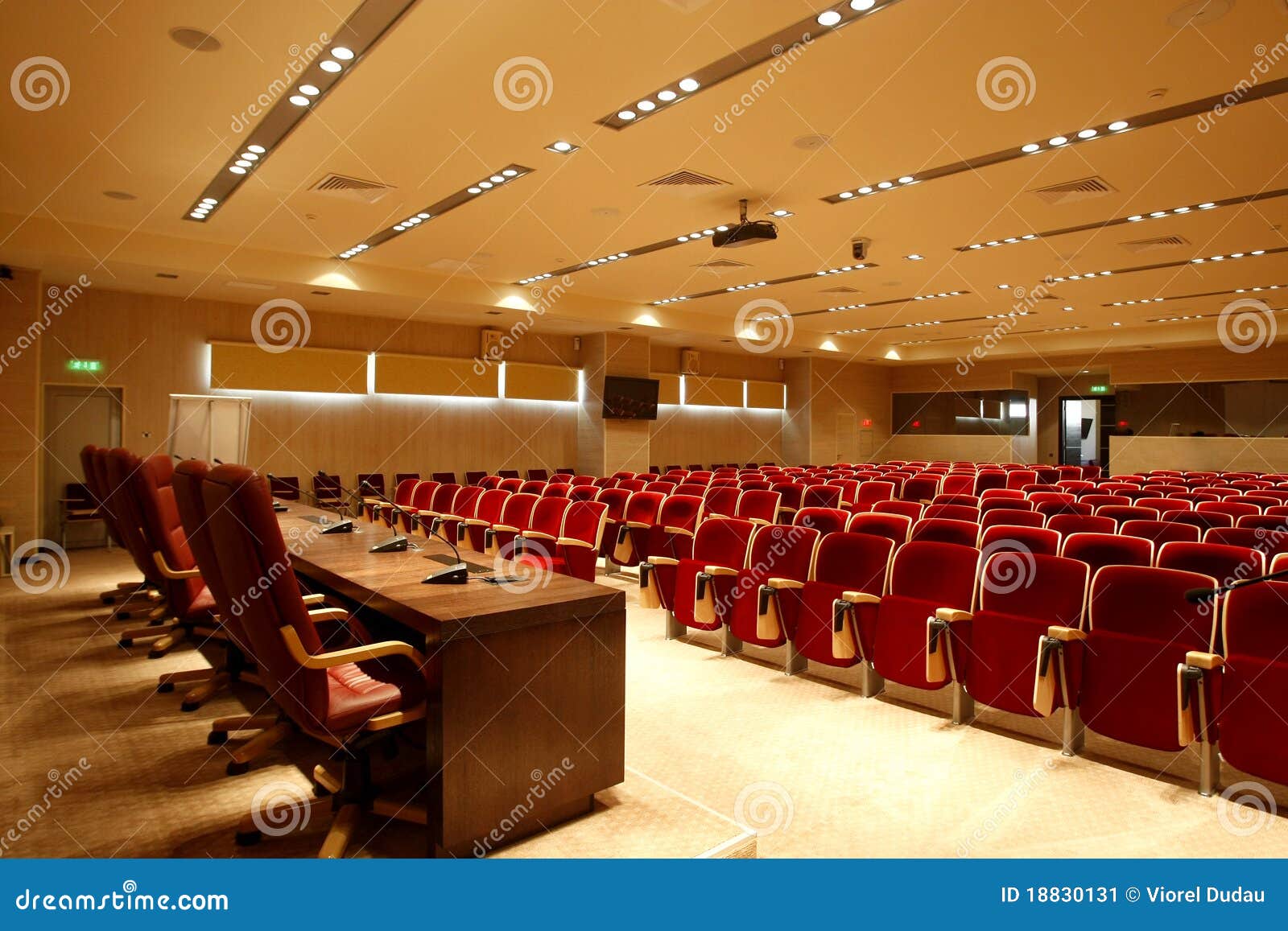 Conference center stock image. Image of cinema, indoor - 18830131