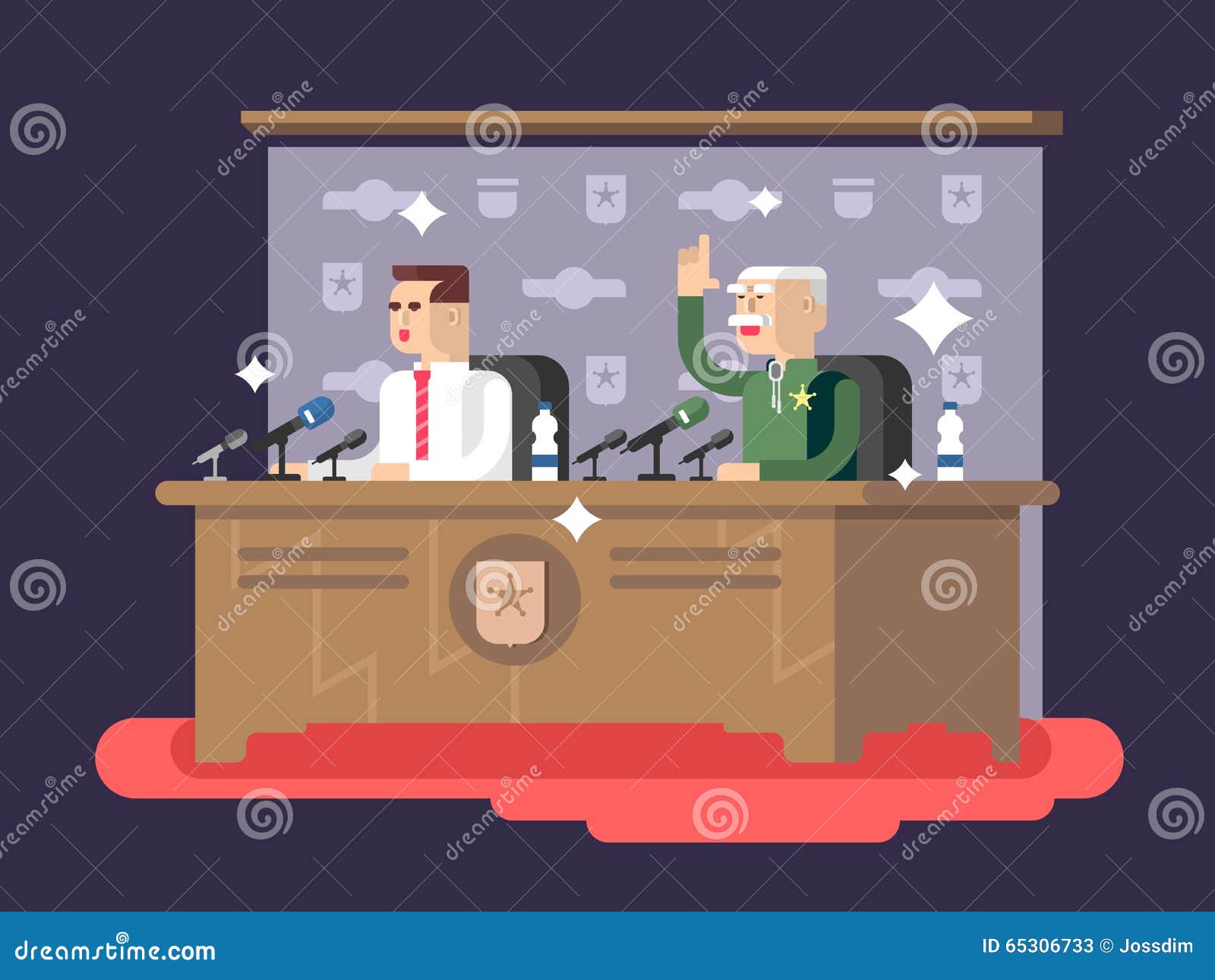 Conference design concept stock vector. Illustration of cartoon - 65306733