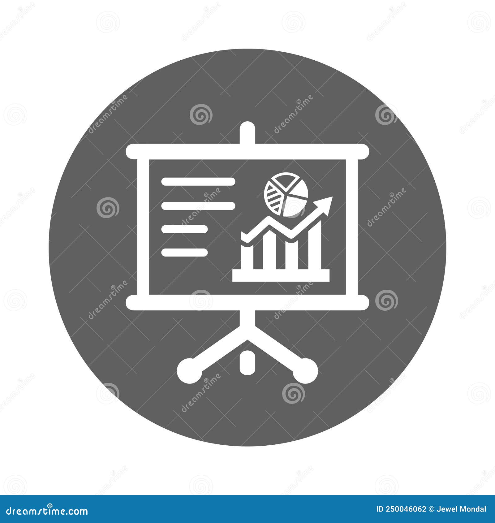 Conference, Display, Projector Icon. Gray Vector Graphics Stock ...