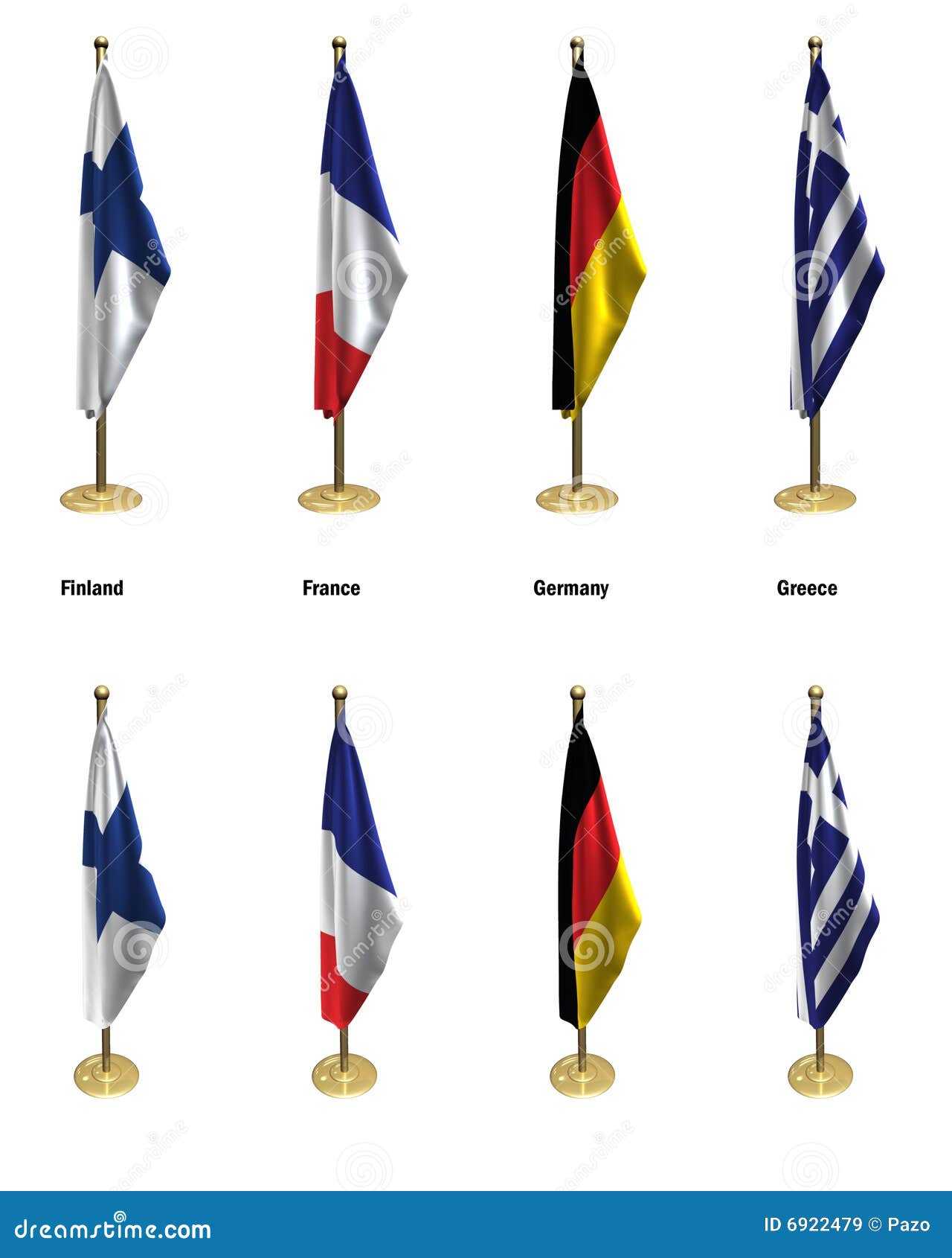 Conference flags stock illustration. Illustration of symbol - 6922479