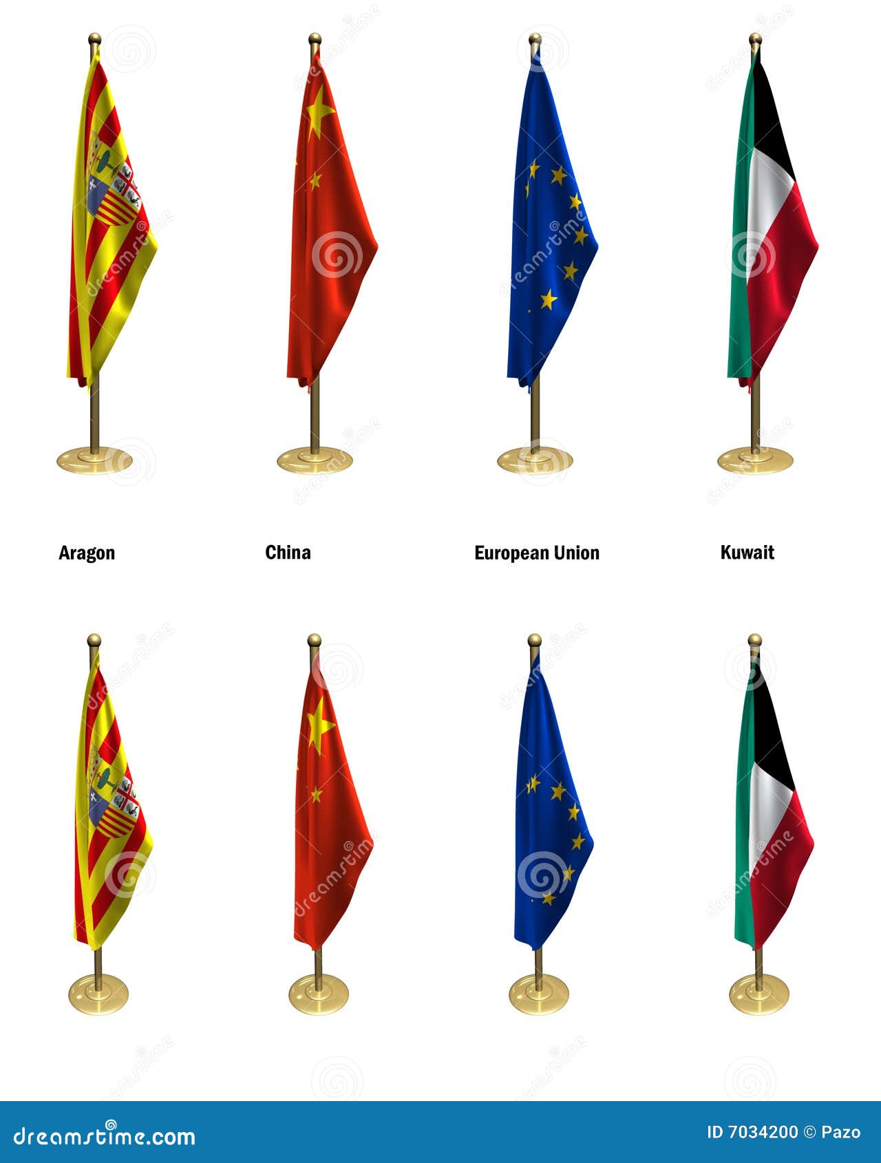 Conference flags stock illustration. Illustration of international ...