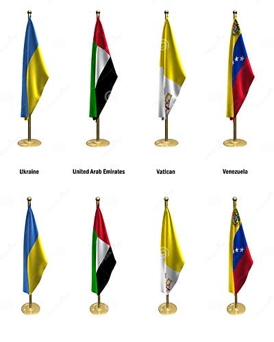 Conference flags stock illustration. Illustration of union - 7034633