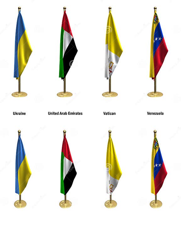 Conference flags stock illustration. Illustration of union - 7034633