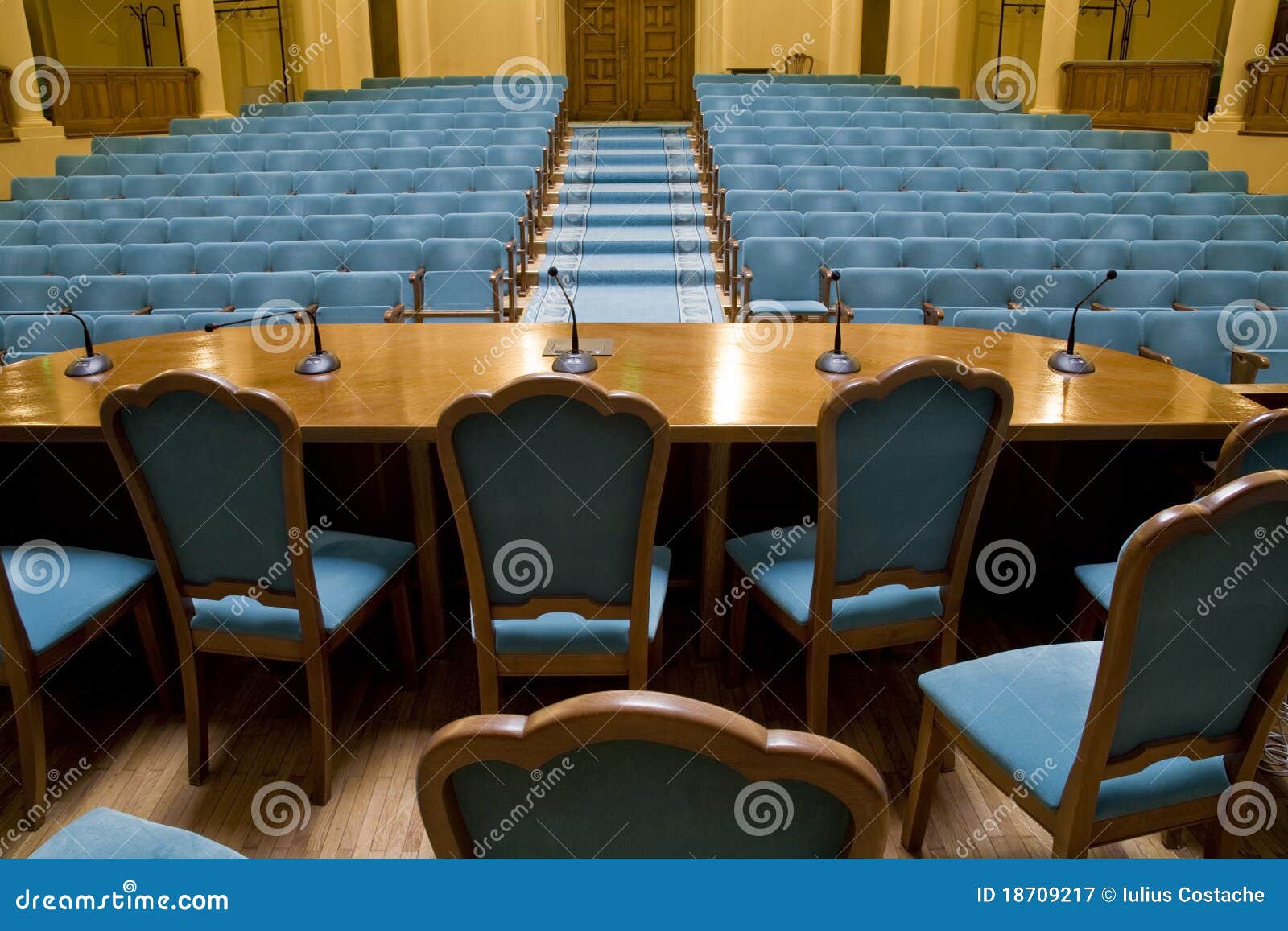 Conference hall stock image. Image of symposium, event - 18709217