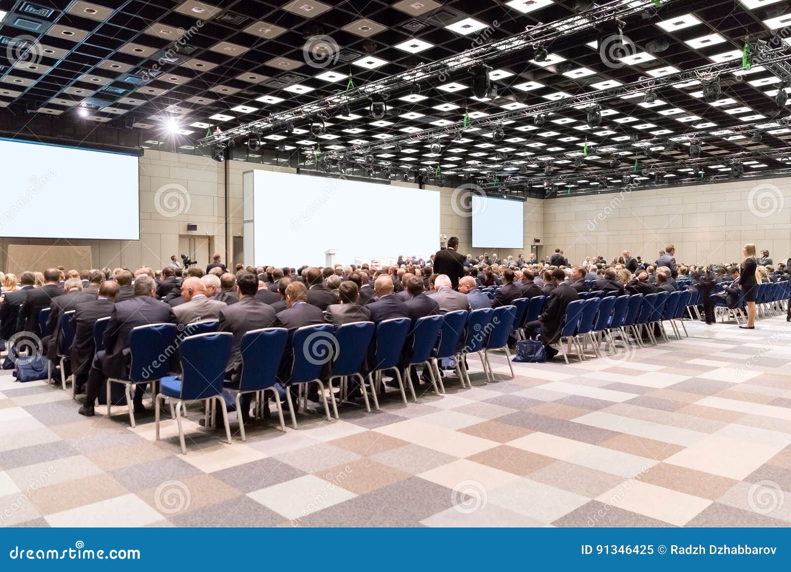 Conference Hall, Business Conference and Training in Hall Editorial ...