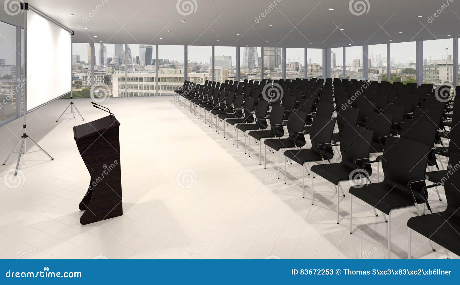 Conference hall stock image. Image of board, lecture - 83672253