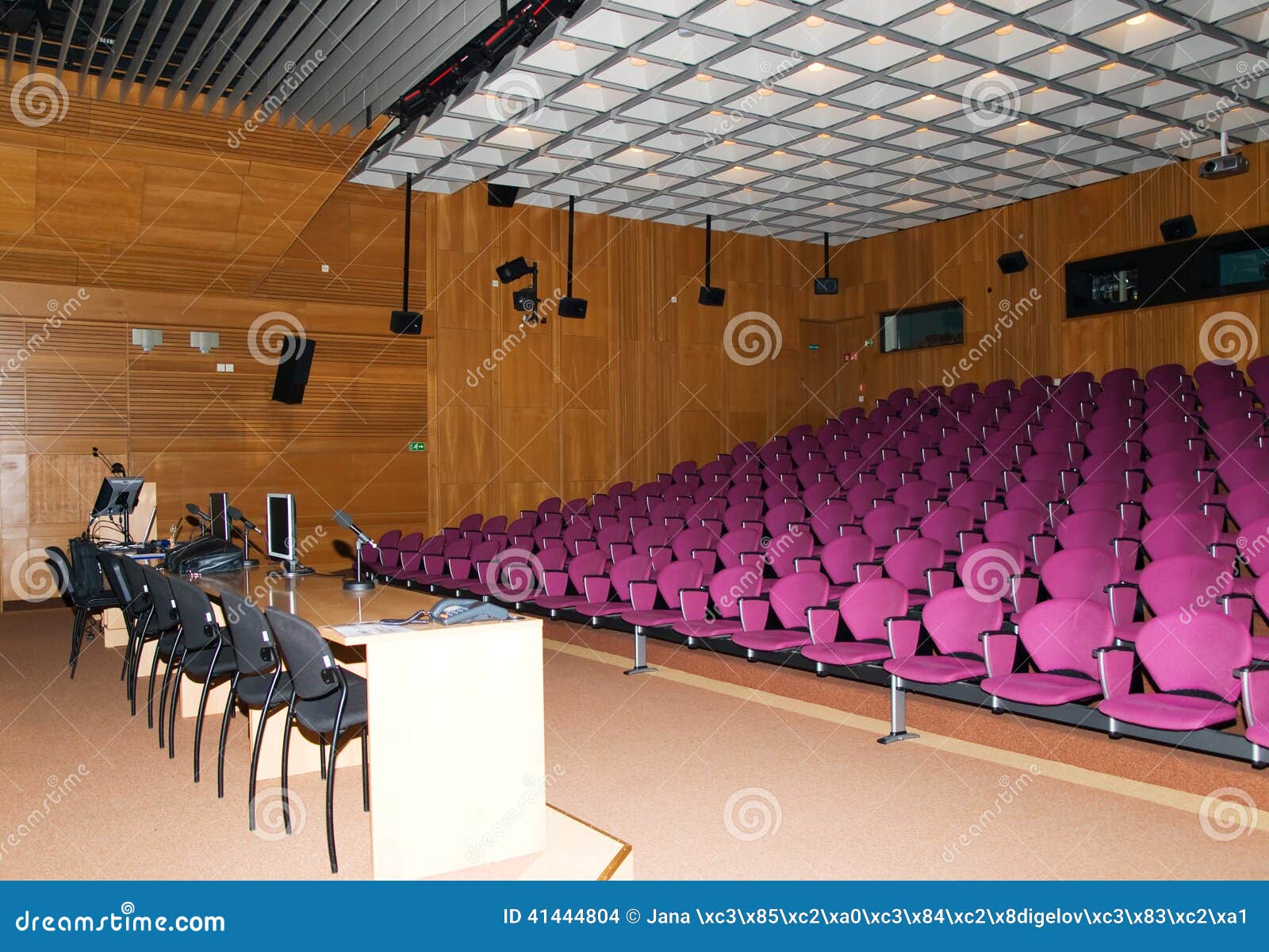 Conference hall stock photo. Image of house, learning - 41444804