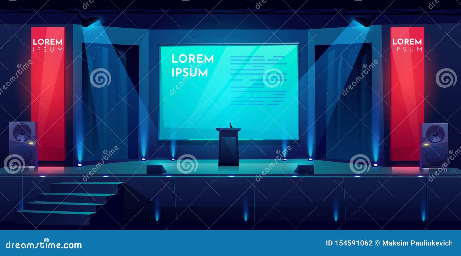 Presentation Stage Stock Illustrations – 133,614 Presentation Stage ...