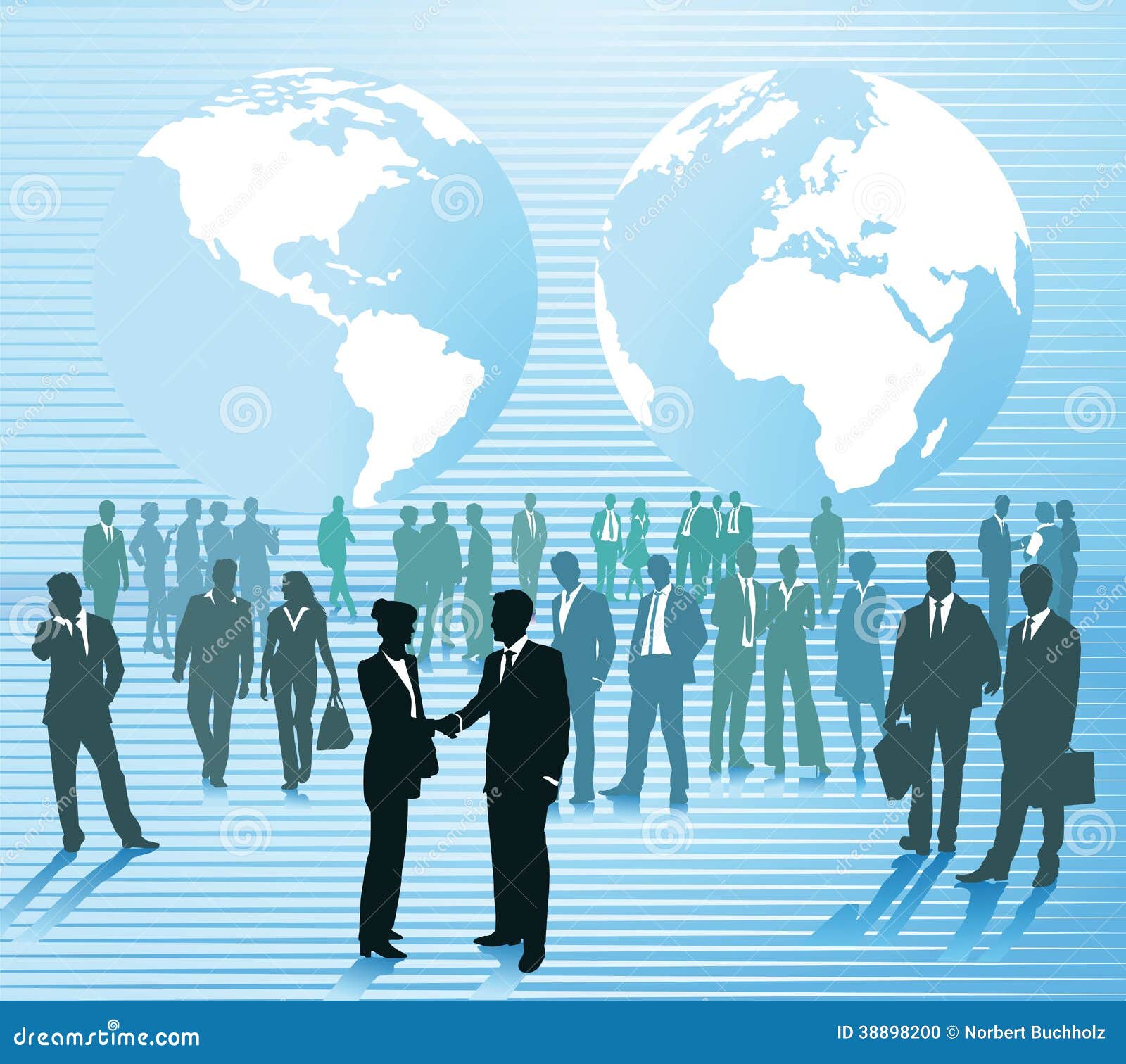 Conference illustration stock vector. Illustration of handshake - 38898200