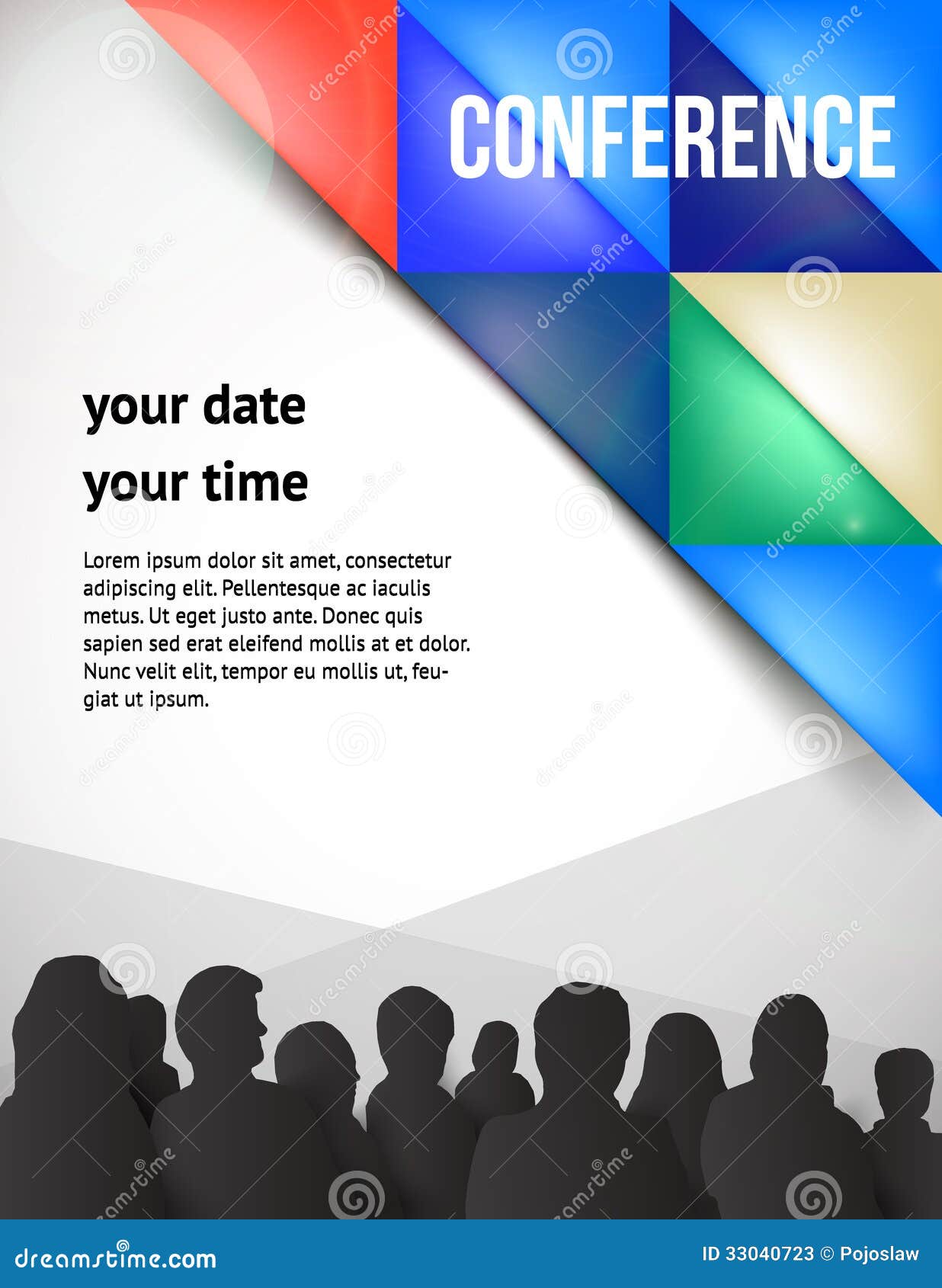 Conference illustration stock illustration. Illustration of graphic ...