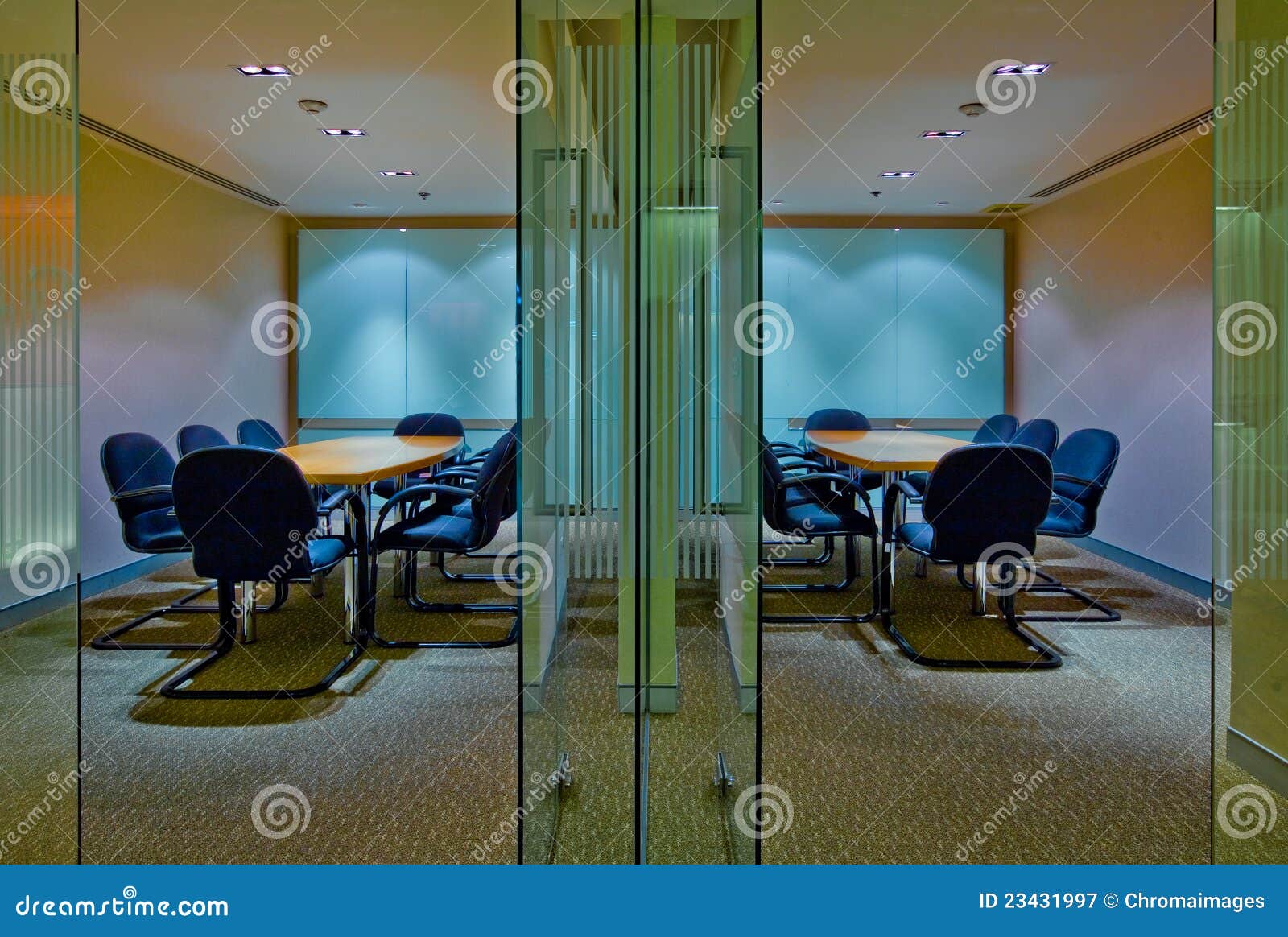 Conference / Meeting Room stock image. Image of doors - 23431997