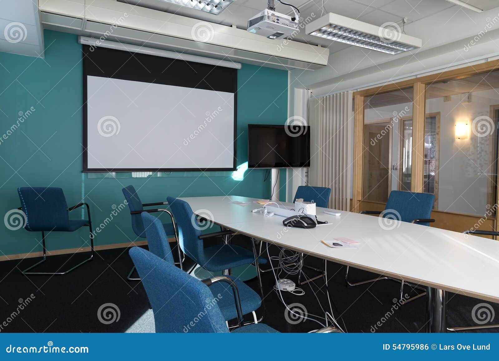 Conference Room and Hallway Stock Photo - Image of customers, working ...