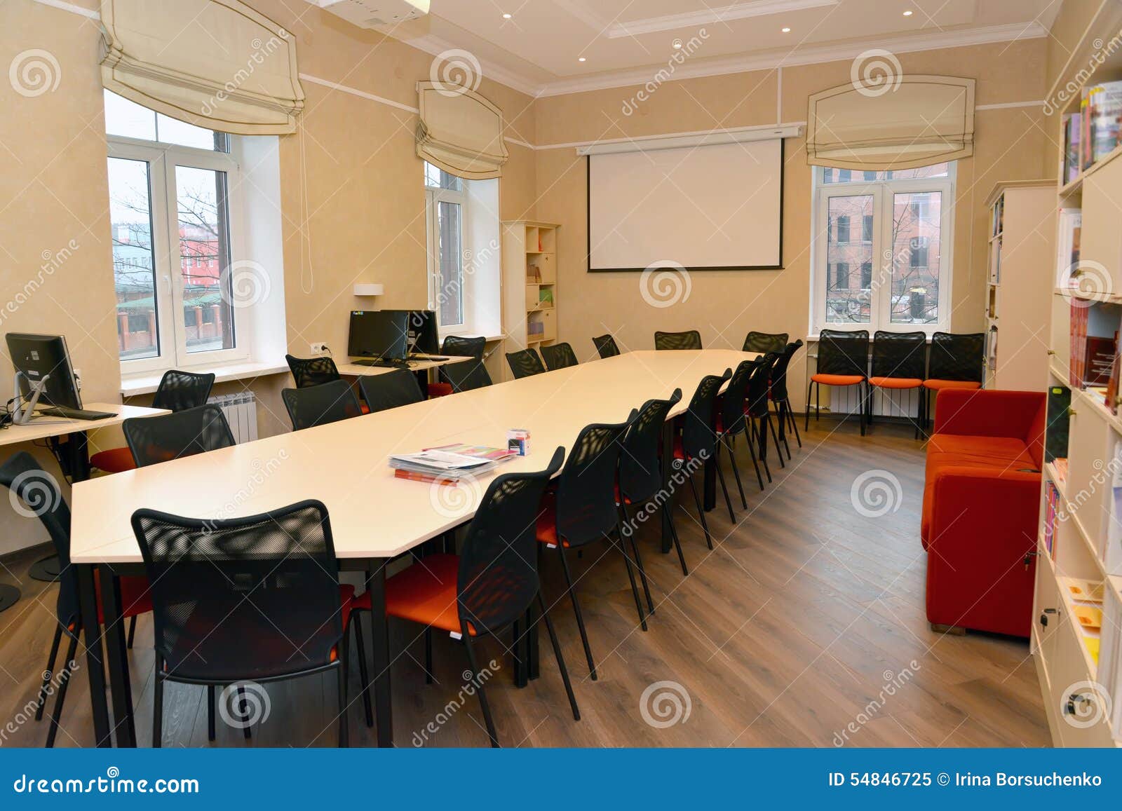 Conference Room at Institute of a Development of Education Stock Image ...