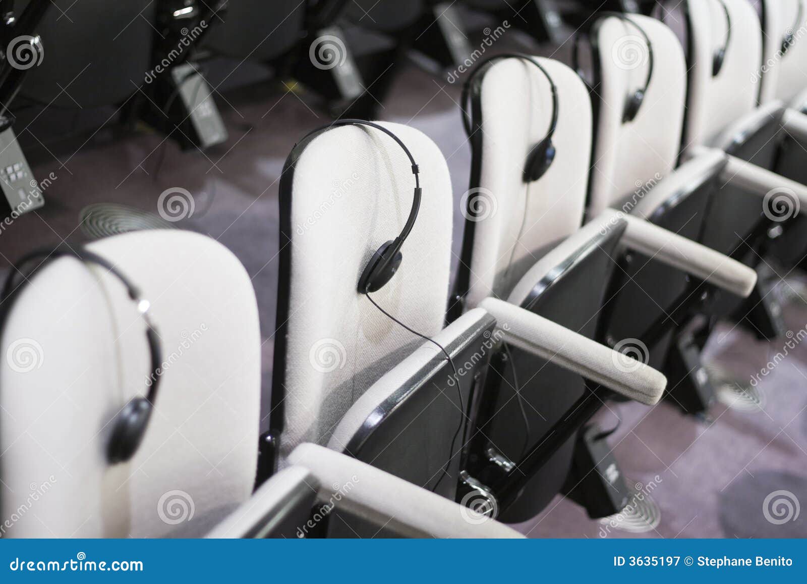 Conference room seats stock image. Image of corporate - 3635197