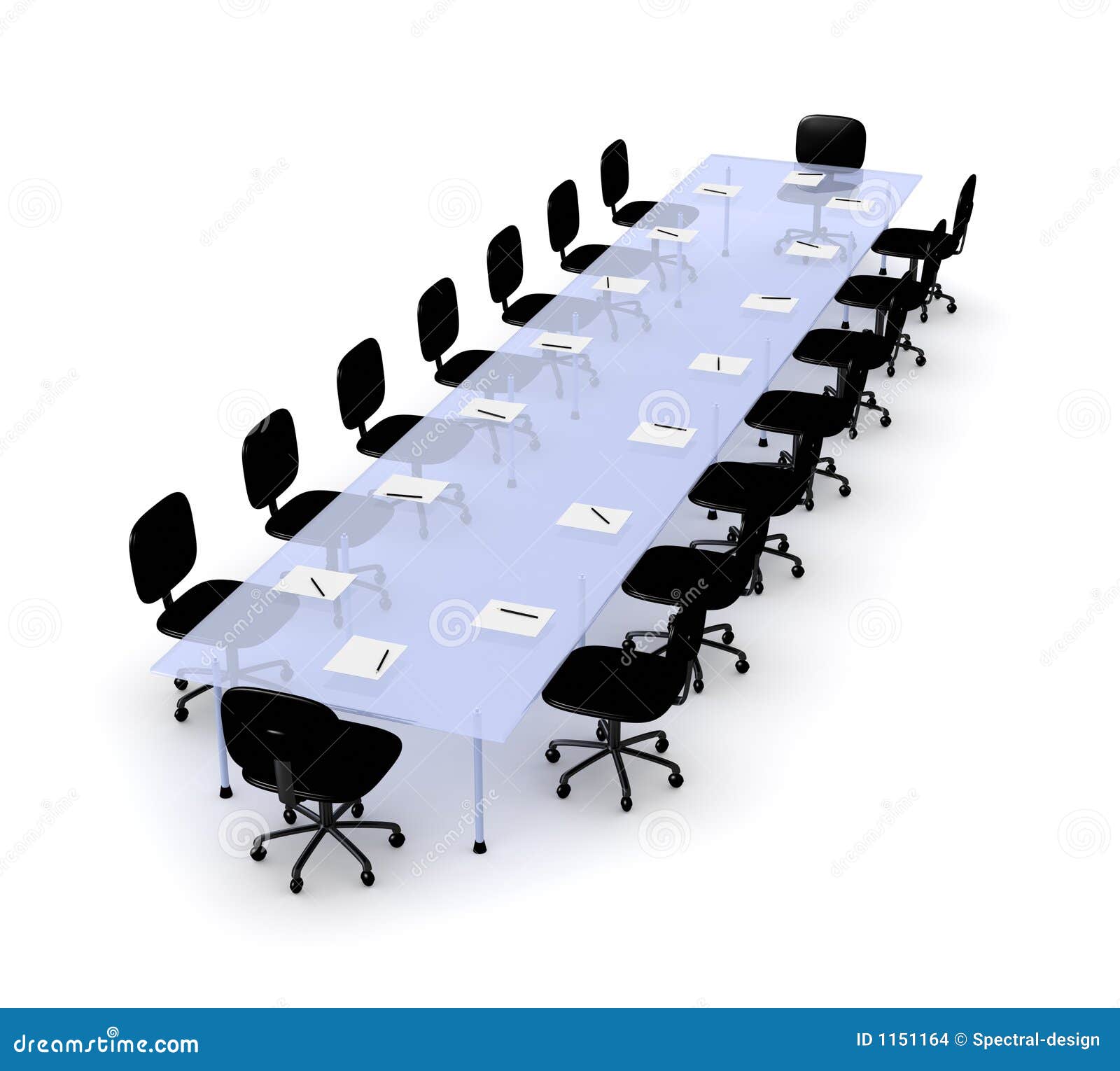 Conference Table stock illustration. Illustration of office - 1151164
