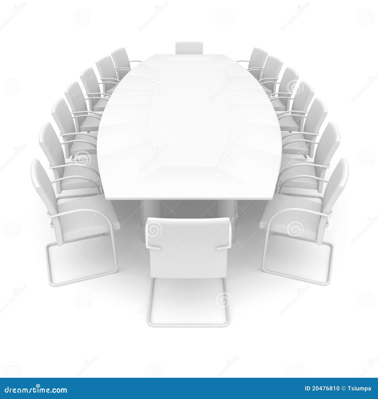 Conference table stock illustration. Illustration of training - 20476810
