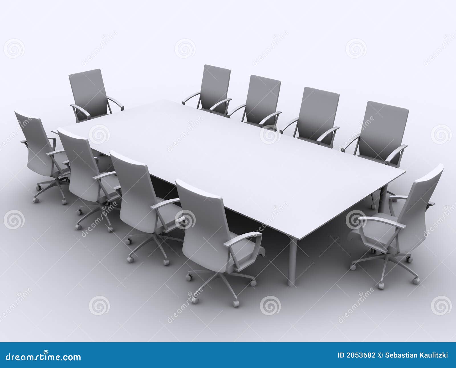 Conference table stock illustration. Illustration of elegant - 2053682