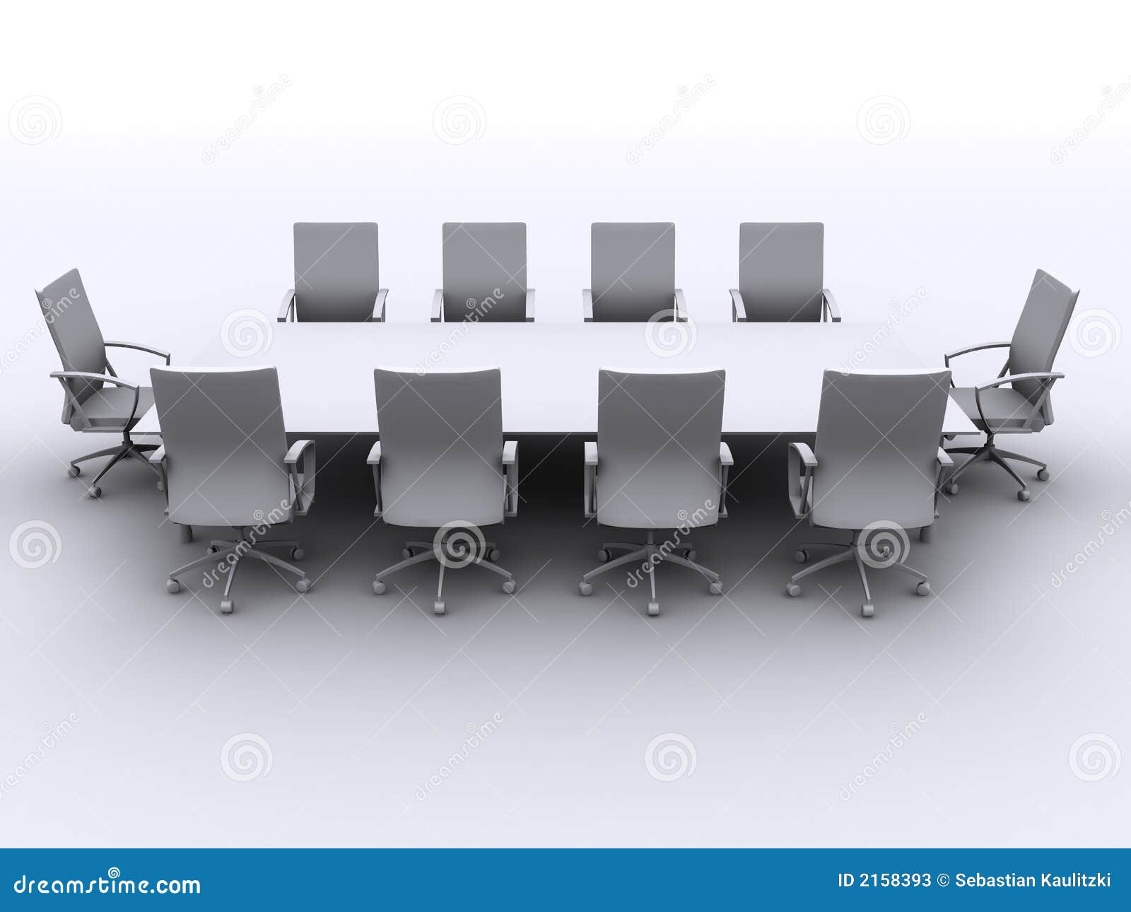 Conference table stock illustration. Illustration of business - 2158393