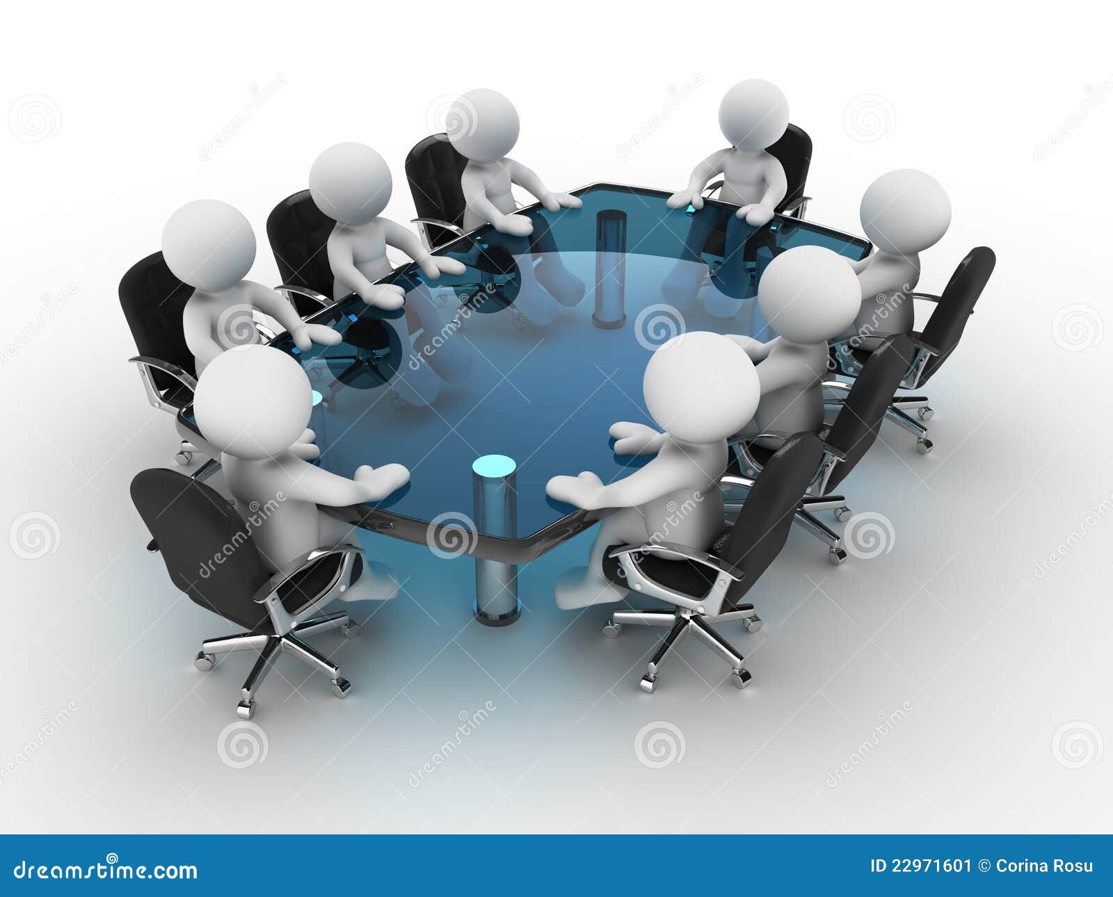 Conference table stock illustration. Illustration of corporate - 22971601