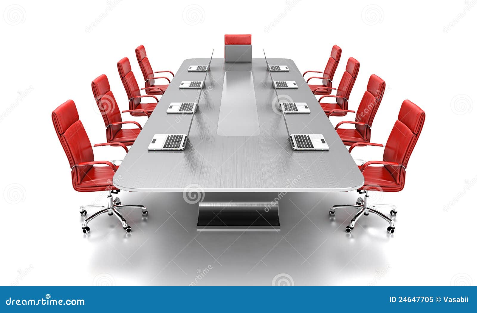 Conference table. stock illustration. Illustration of company - 24647705