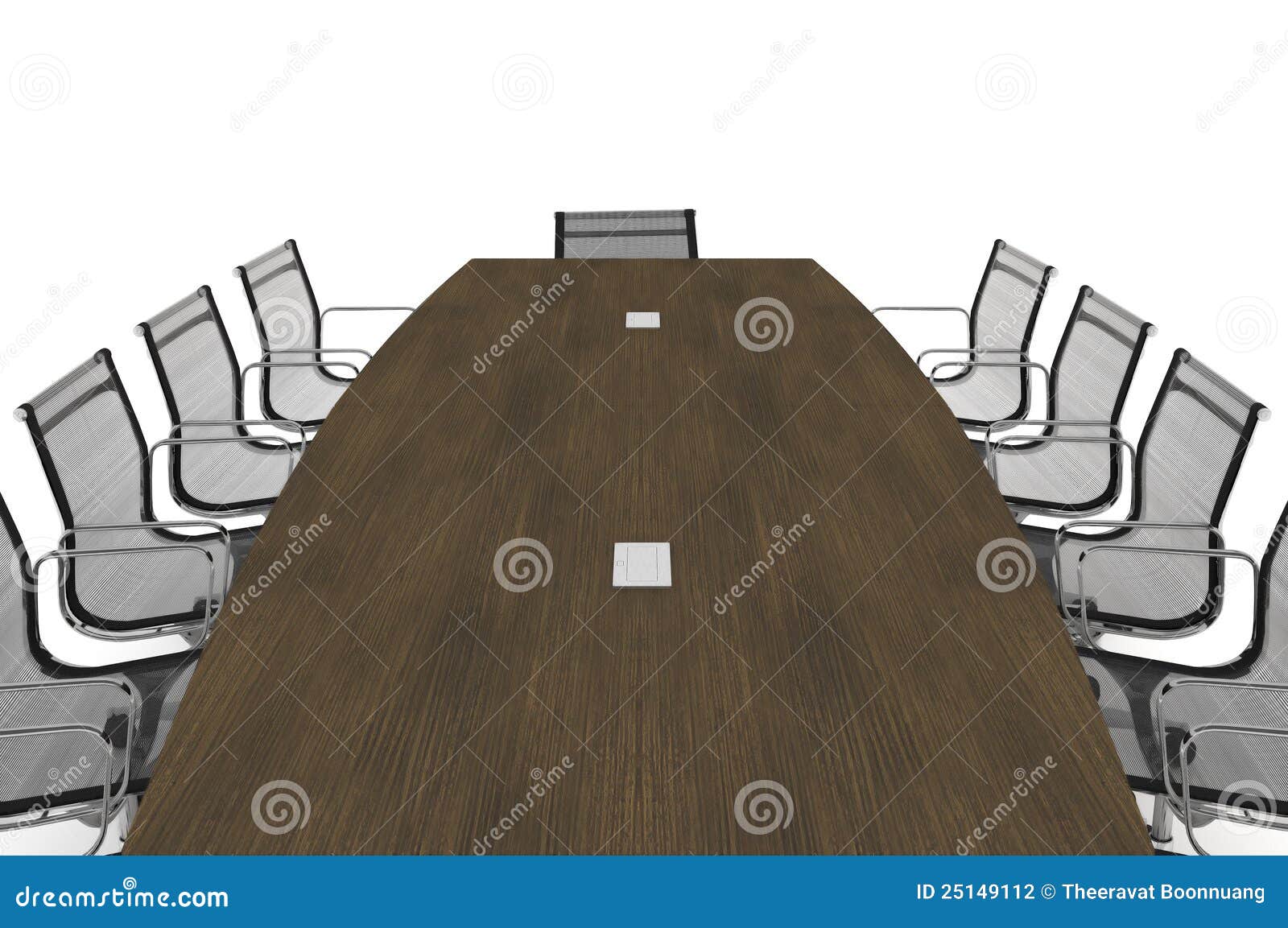 Conference Table-3d Illustration | CartoonDealer.com #25149112