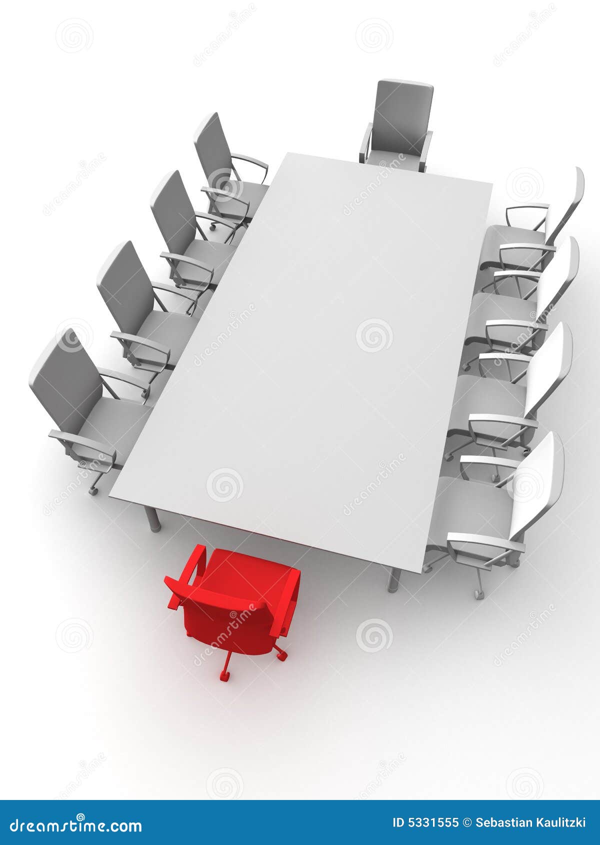 Conference table stock illustration. Illustration of isolated - 5331555