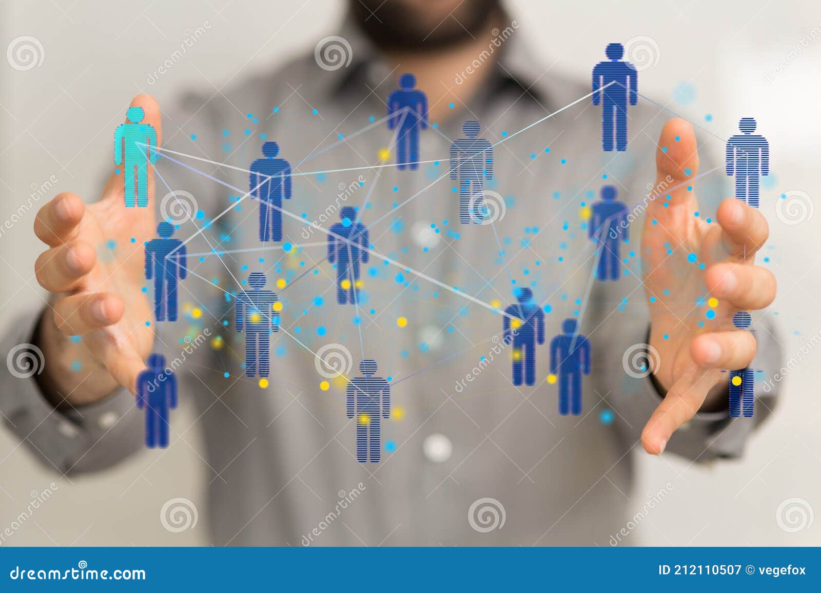 Conference Team Work Connection Digital Concept Stock Image - Image of ...