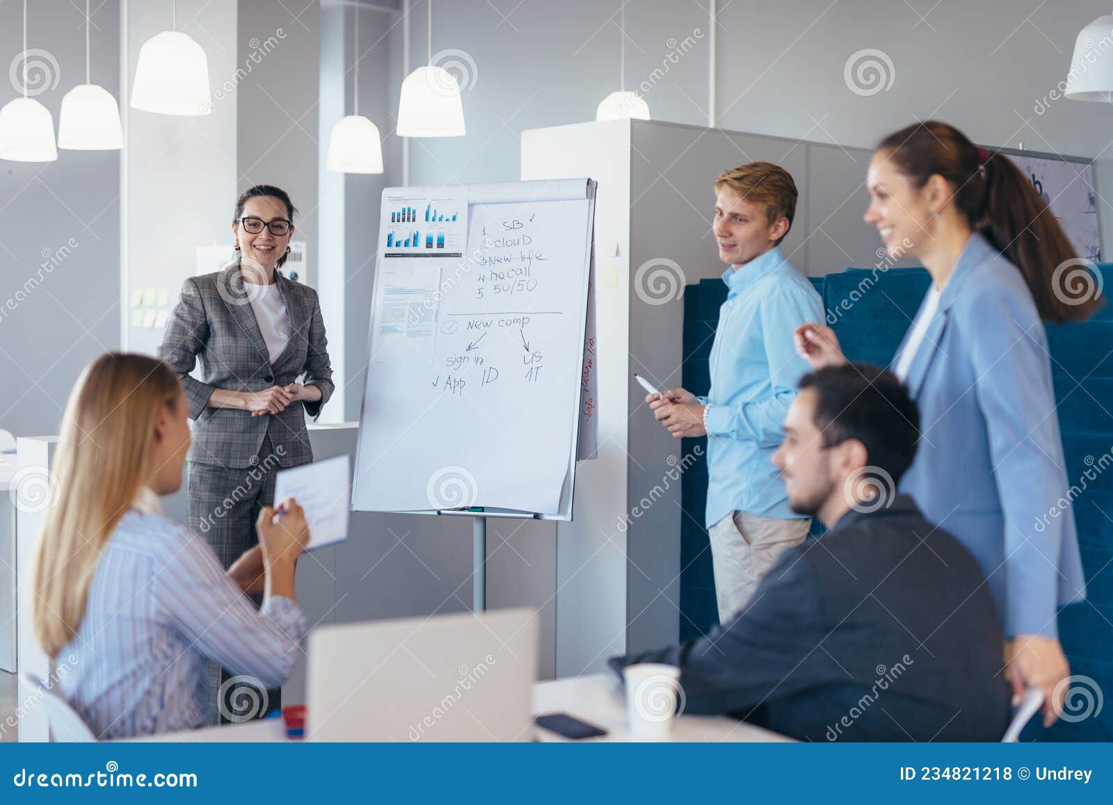 Conference Training Planning Learning Coaching Business People. Stock ...