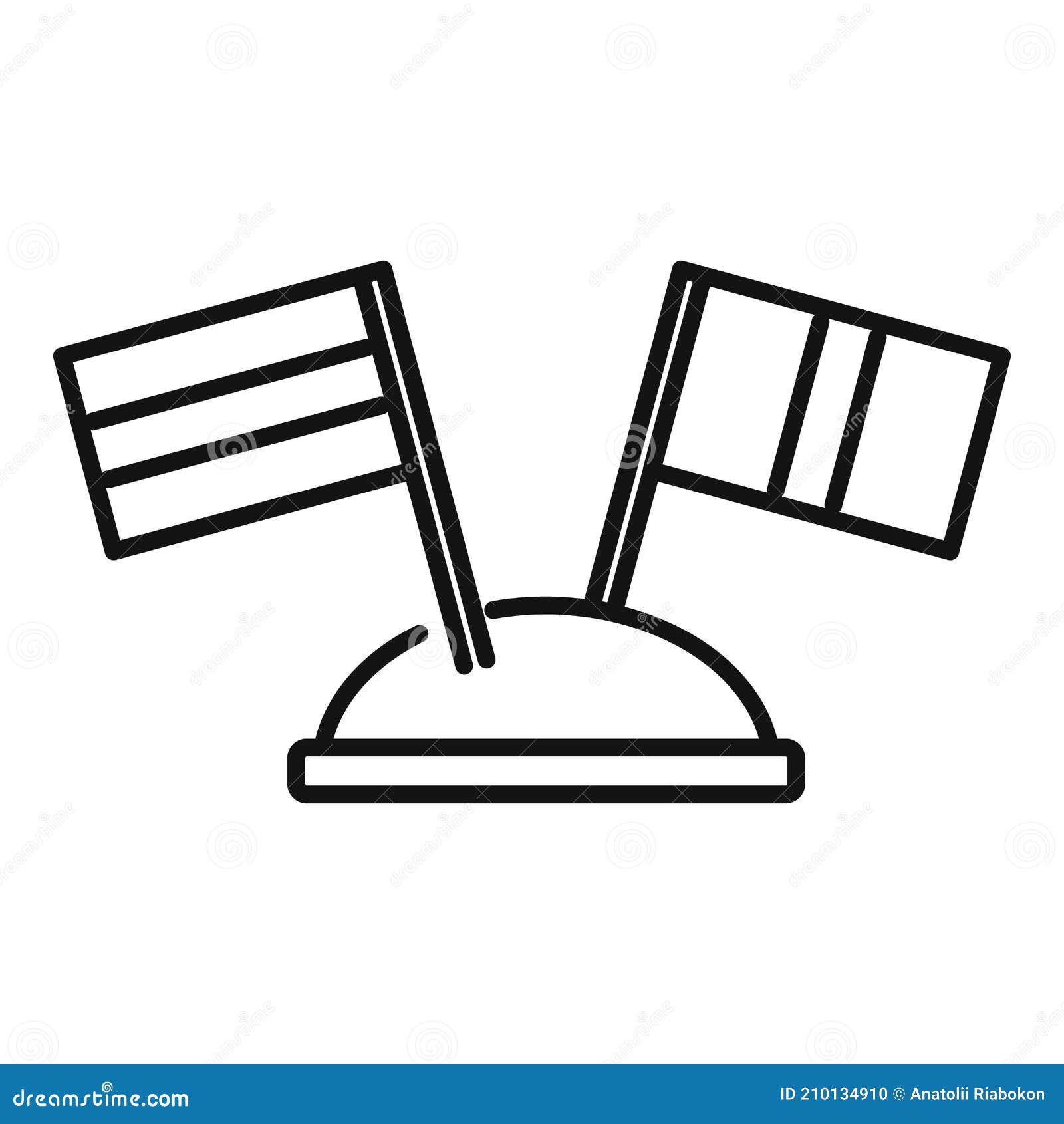 Conference Translator Icon, Outline Style Stock Vector - Illustration ...