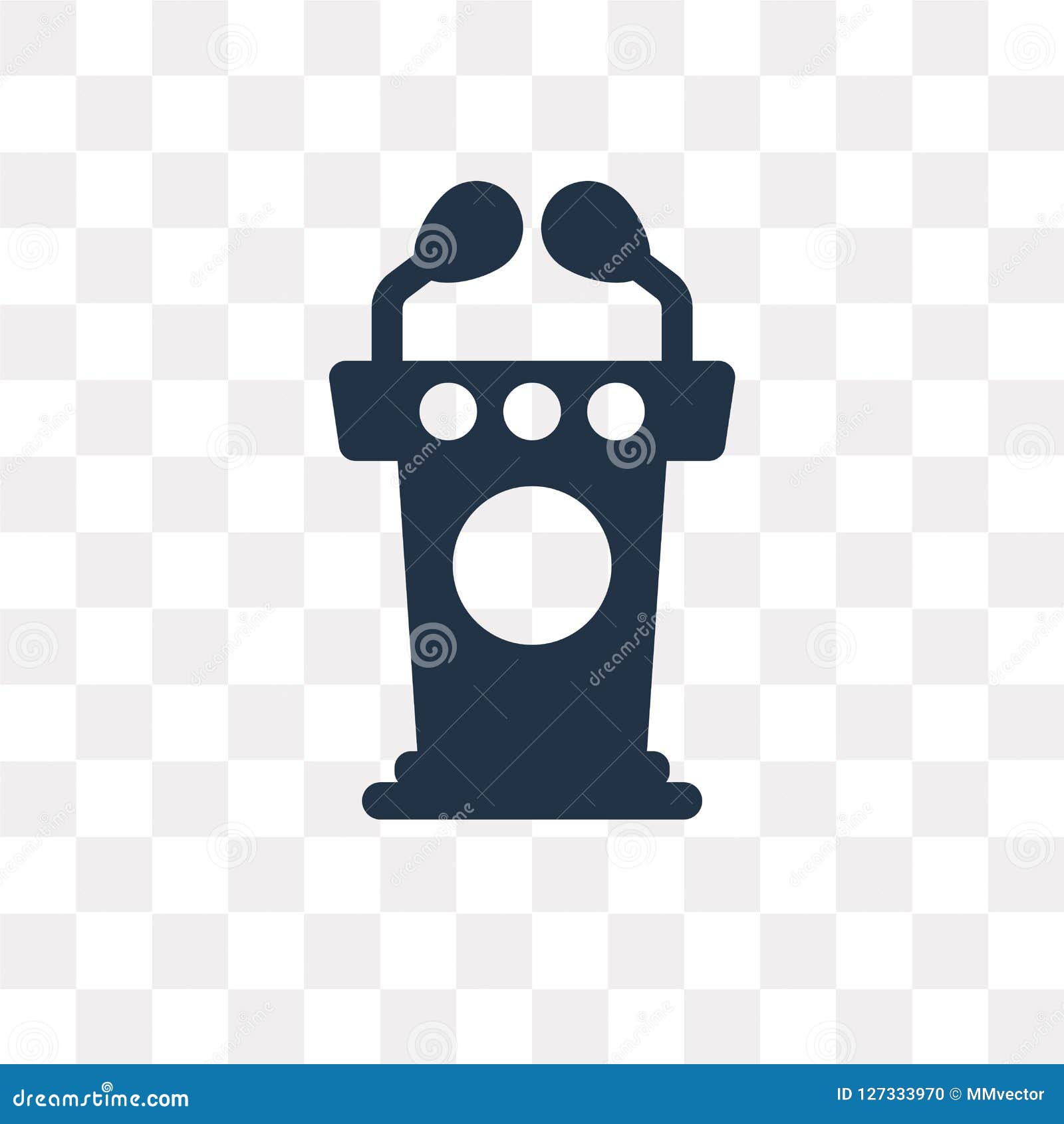 Conference Vector Icon Isolated on Transparent Background, Conference ...