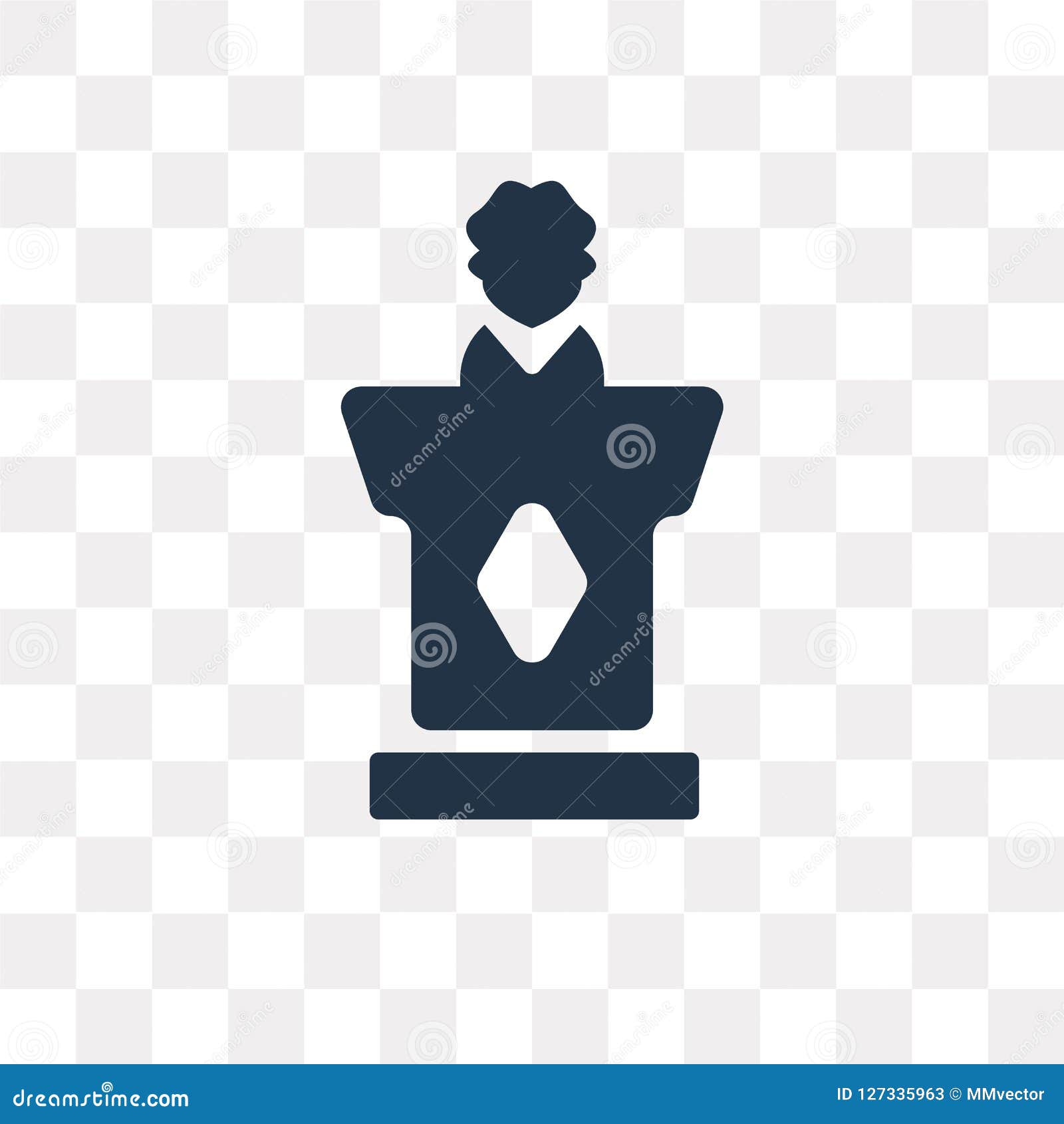 Conference Vector Icon Isolated on Transparent Background, Conference ...