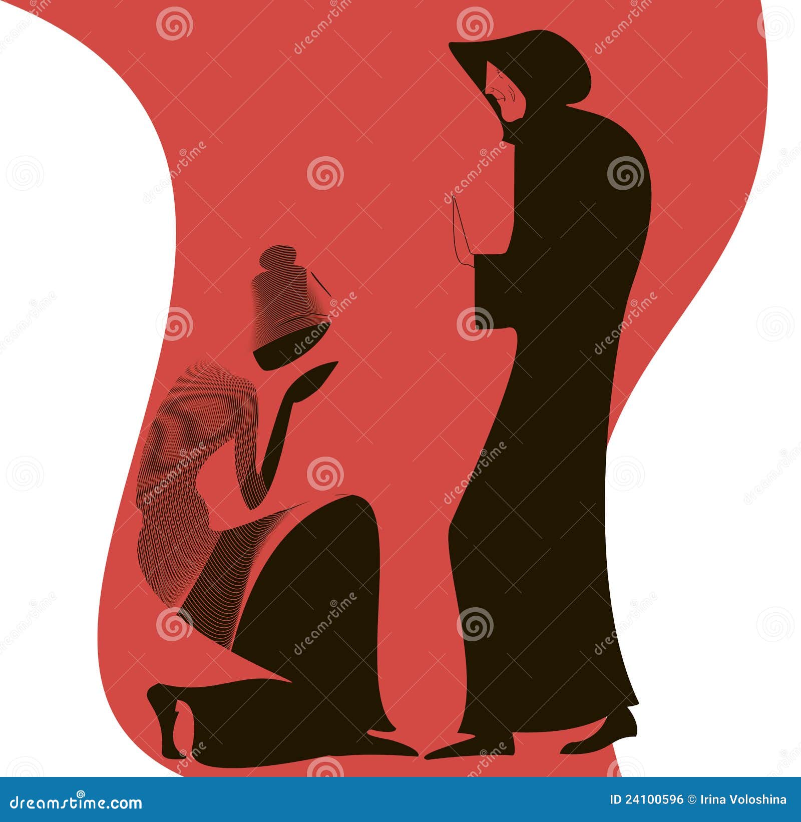 Confession stock illustration. Illustration of catholic - 24100596