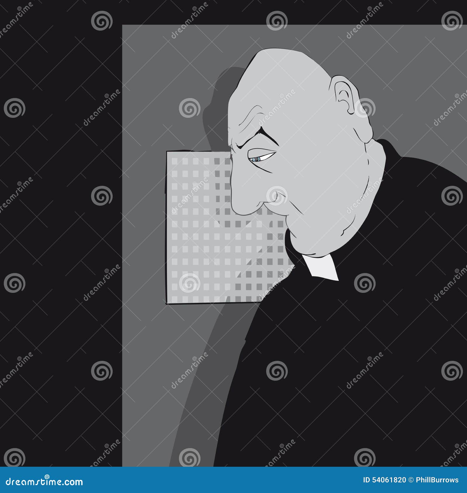 Confession Sacrament Stock Illustrations – 147 Confession Sacrament ...