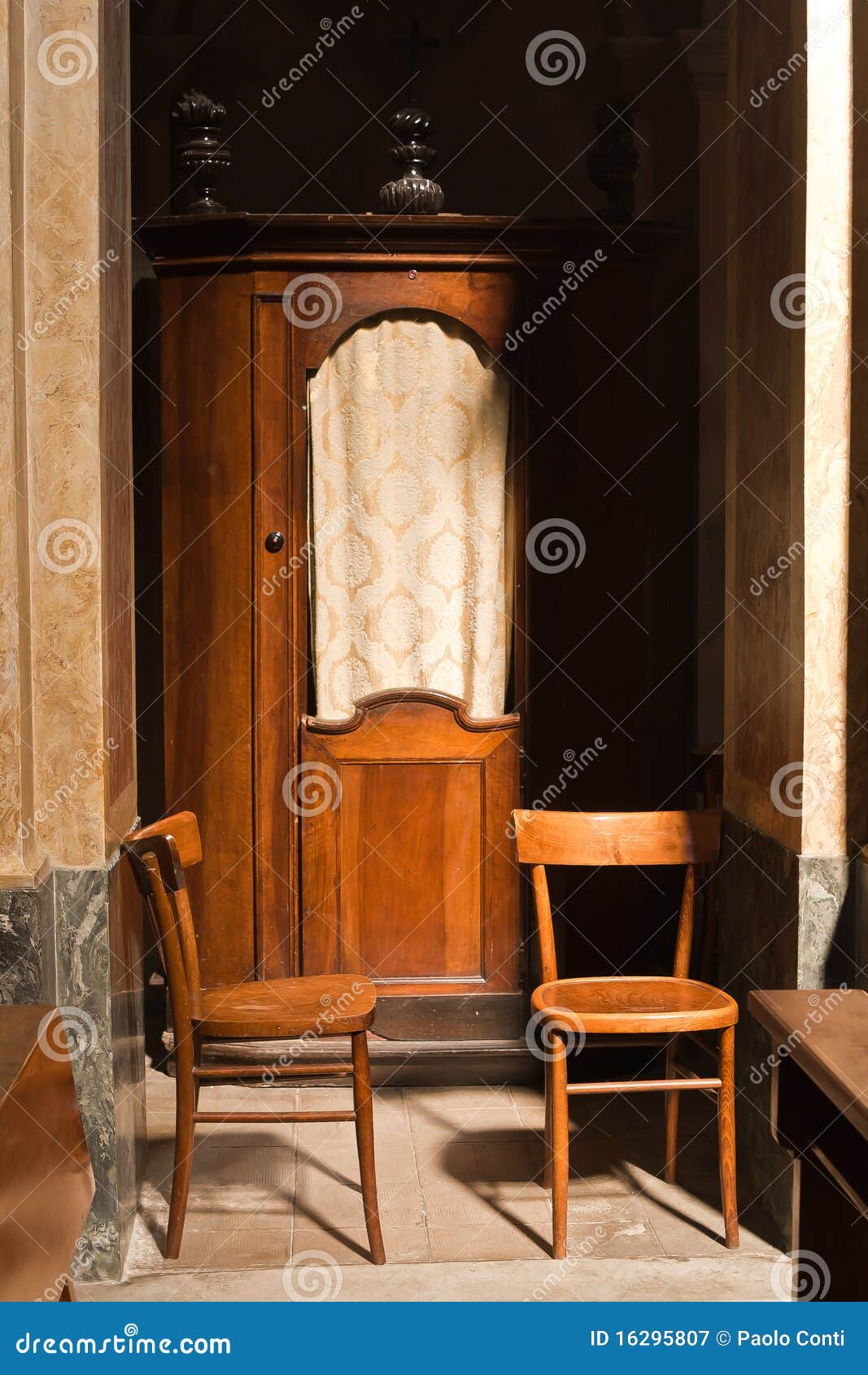 Confessional stock image. Image of confidential, confessional - 16295807