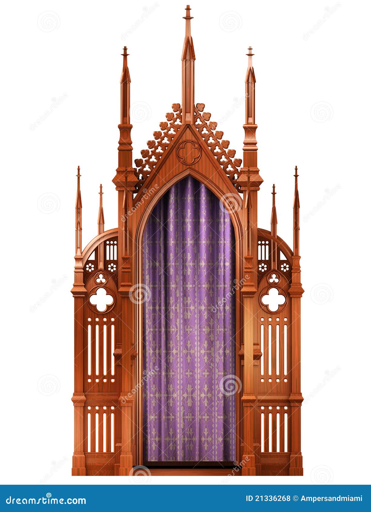 Confessional stock illustration. Illustration of private - 21336268