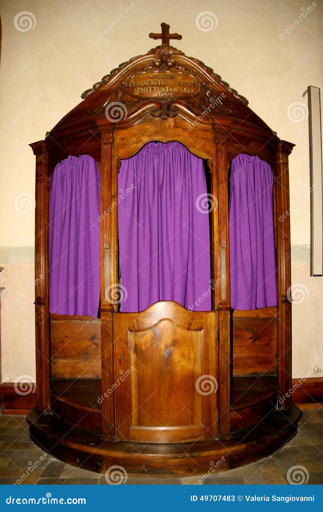 Confessional stock image. Image of city, nconfessional - 49707483