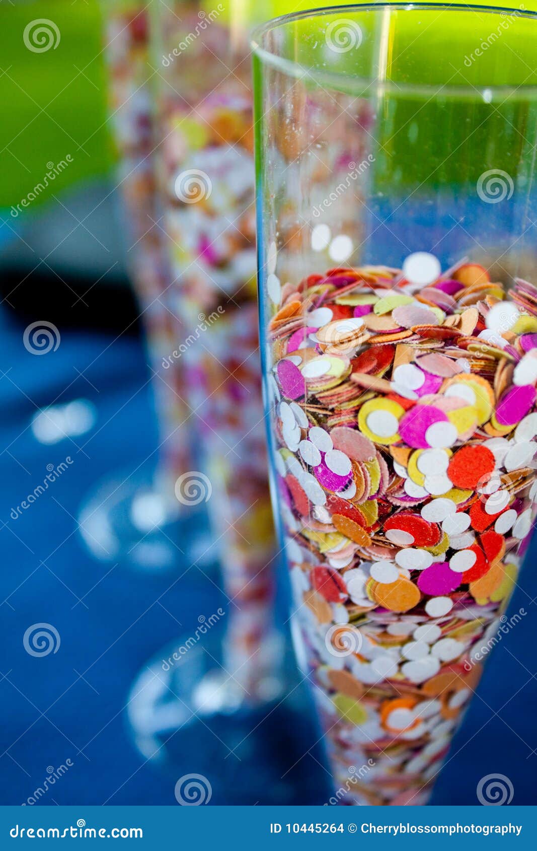 Confetti stock photo. Image of celebration, flute, table - 10445264