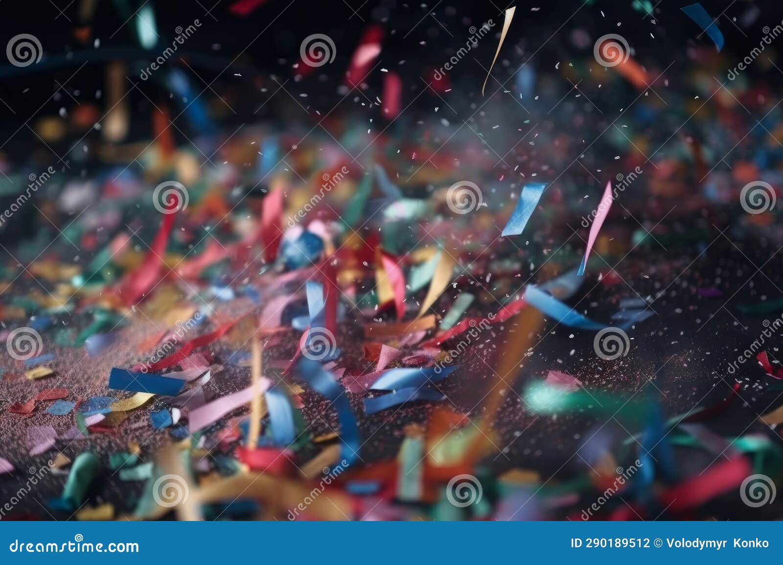 Confetti Background. Generative Ai Stock Photo - Image of wallpaper ...