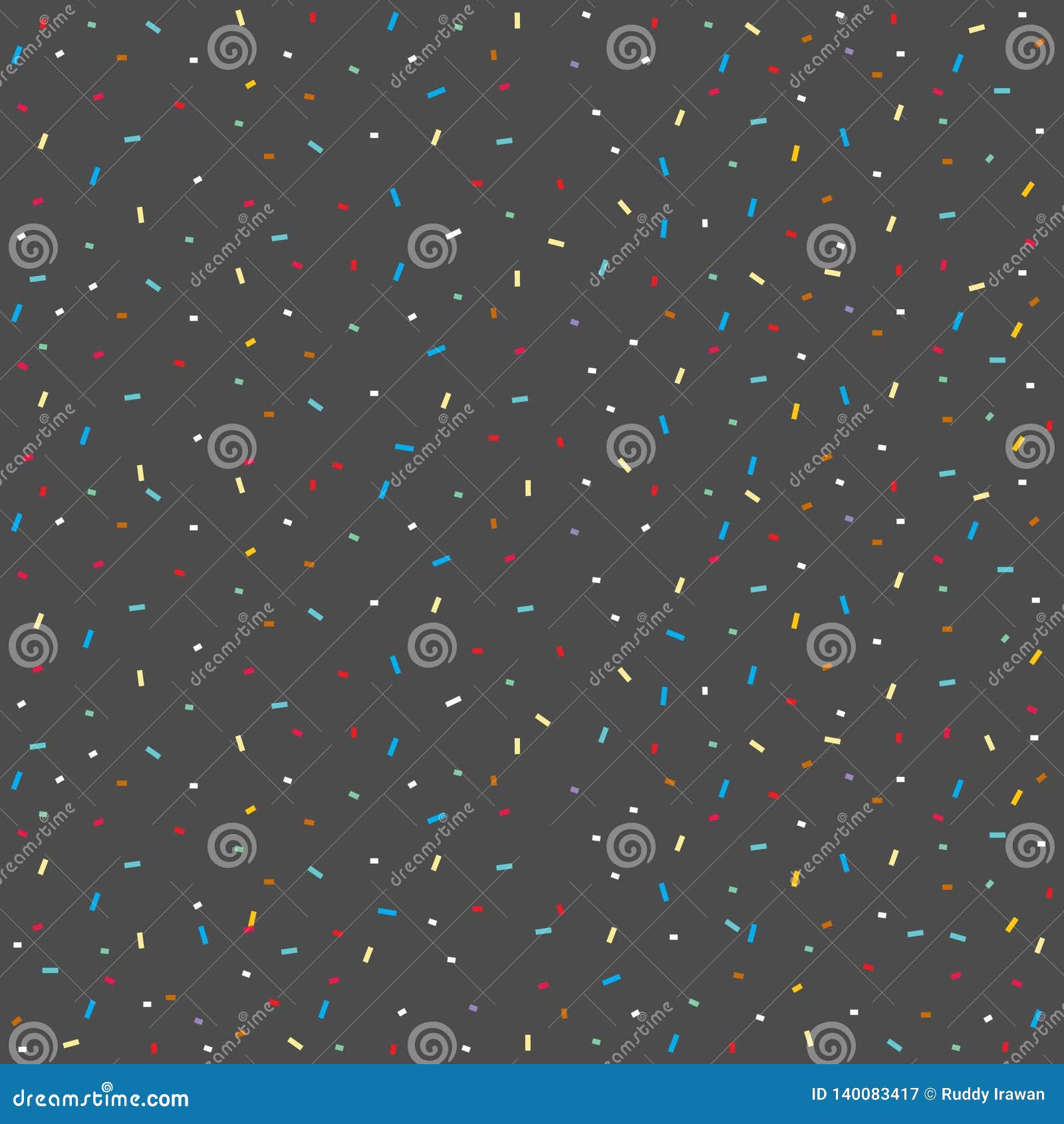 Confetti background stock vector. Illustration of greeting - 140083417