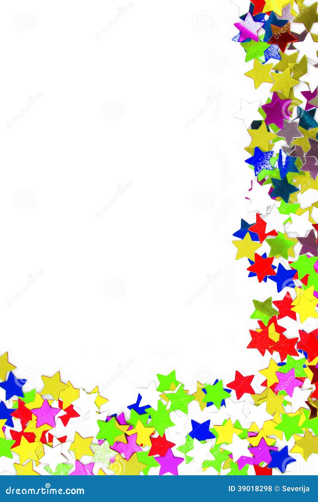 Confetti Border Frame Royalty-Free Stock Photography | CartoonDealer ...