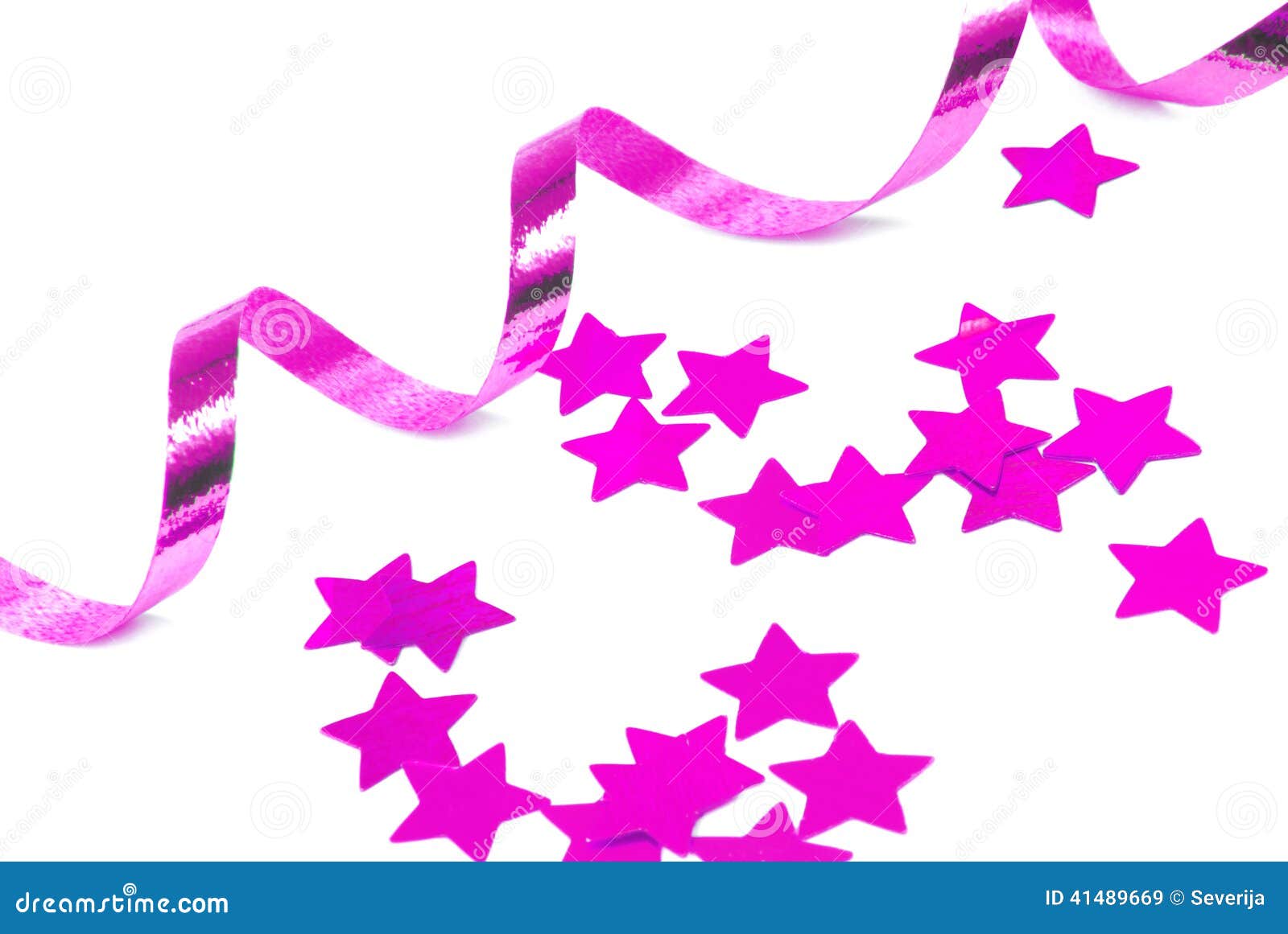 Confetti and ribbon stock image. Image of decorate, festive - 41489669