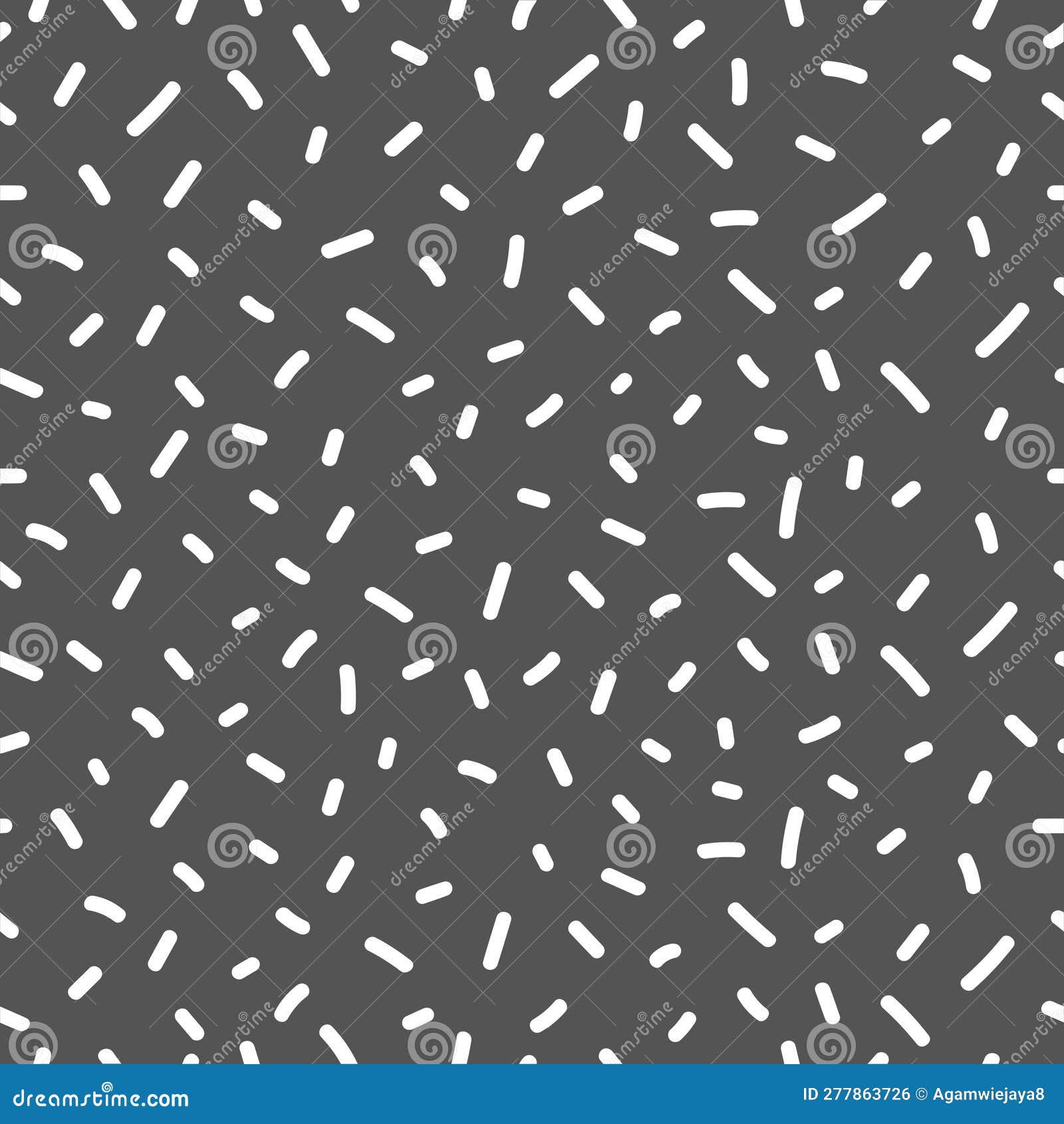 Confetti Seamless Digital Paper Stock Illustration - Illustration of ...