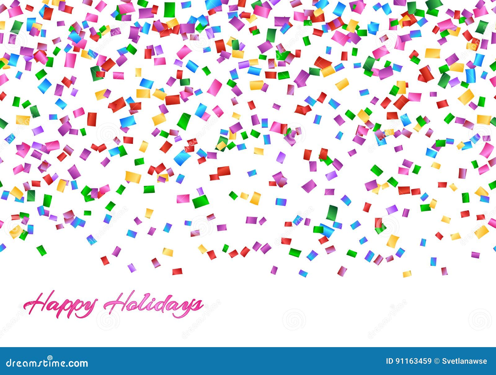 Confetti seamless pattern stock vector. Illustration of creativity ...