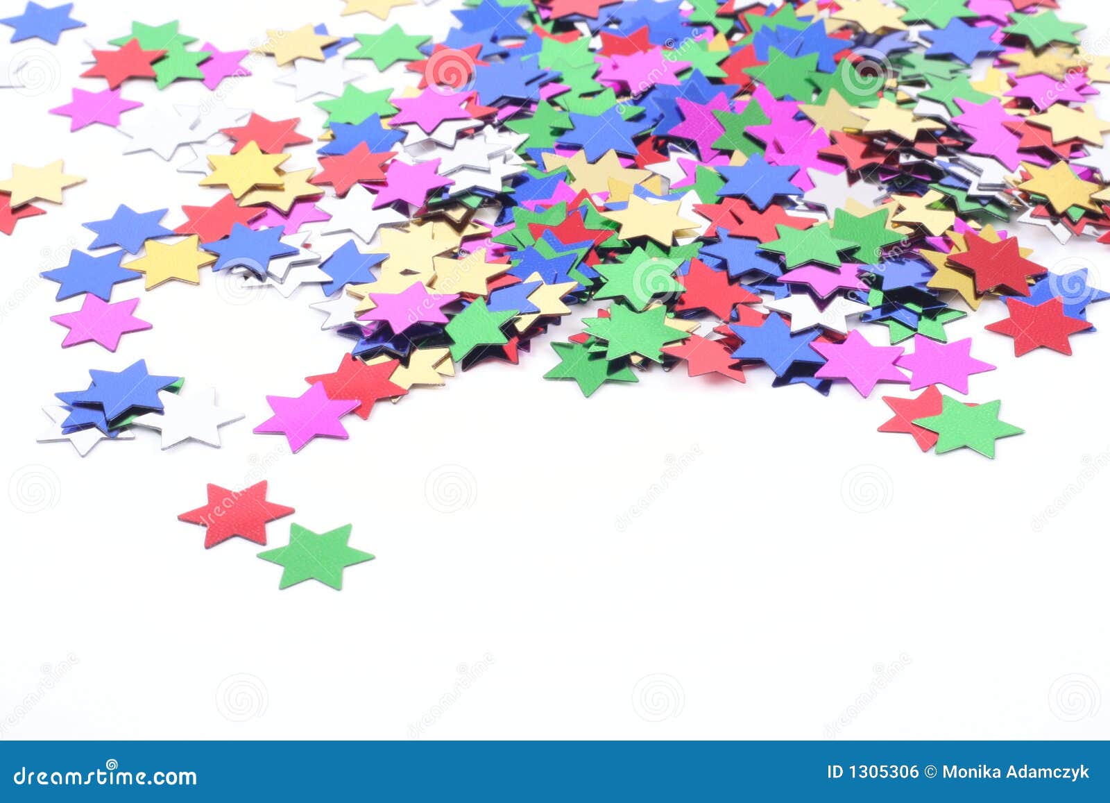Confetti stars stock photo. Image of stars, party, colorful - 1305306